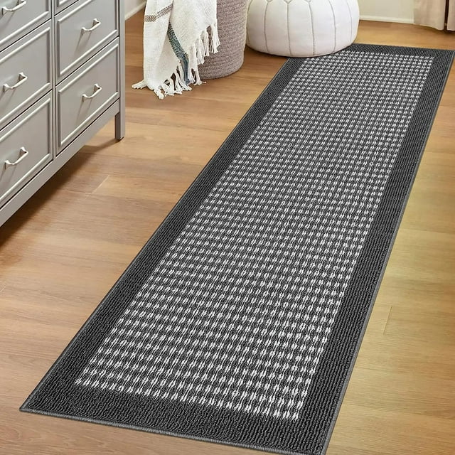 Findosom 2'x6' Hallway Runner Rug Non Slip Entryway Mat with Rubber ...