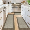 Findosom 20"x32"+20"x48"+20"x59" 3pcs Moroccan Kitchen Rug Sets Lattice ...