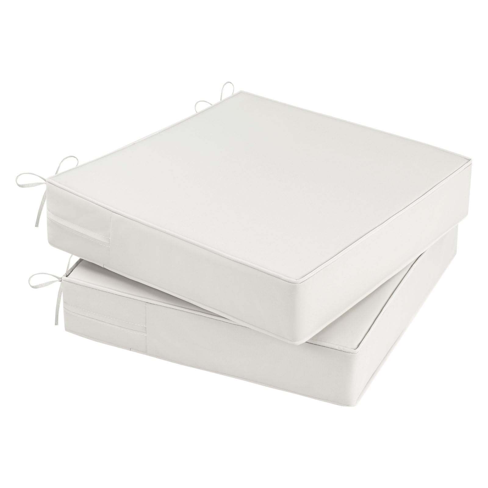 Findosom 2pcs Patio Chair Cushions 22x22 Inch Waterproof Fade Resistant ...