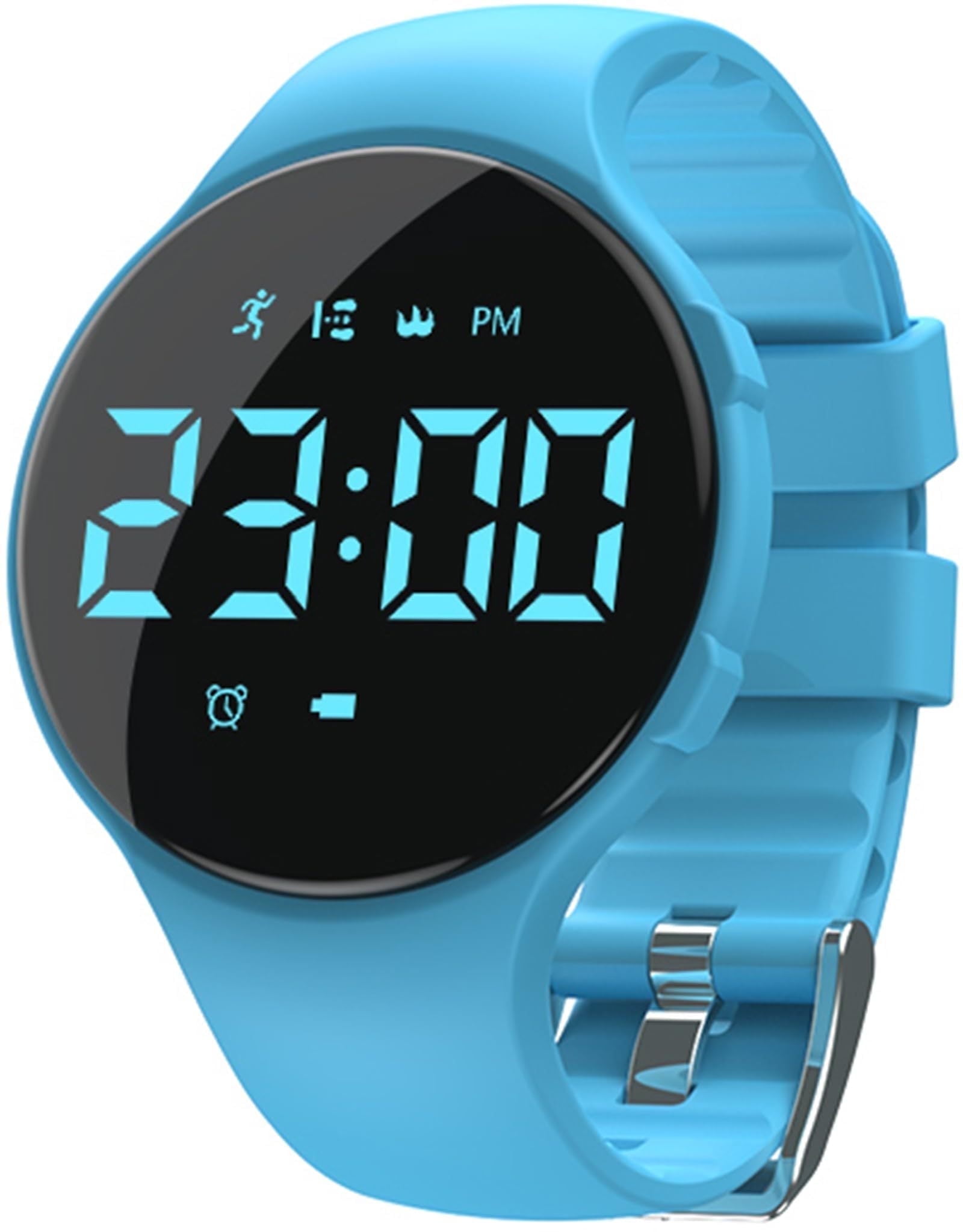 Findtime Fitness Watch (No Need App) Pedometer Watch for Distance, Step ...