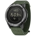 Findtime Men's Digital Watch Pedometer Step Counter Watches Military ...