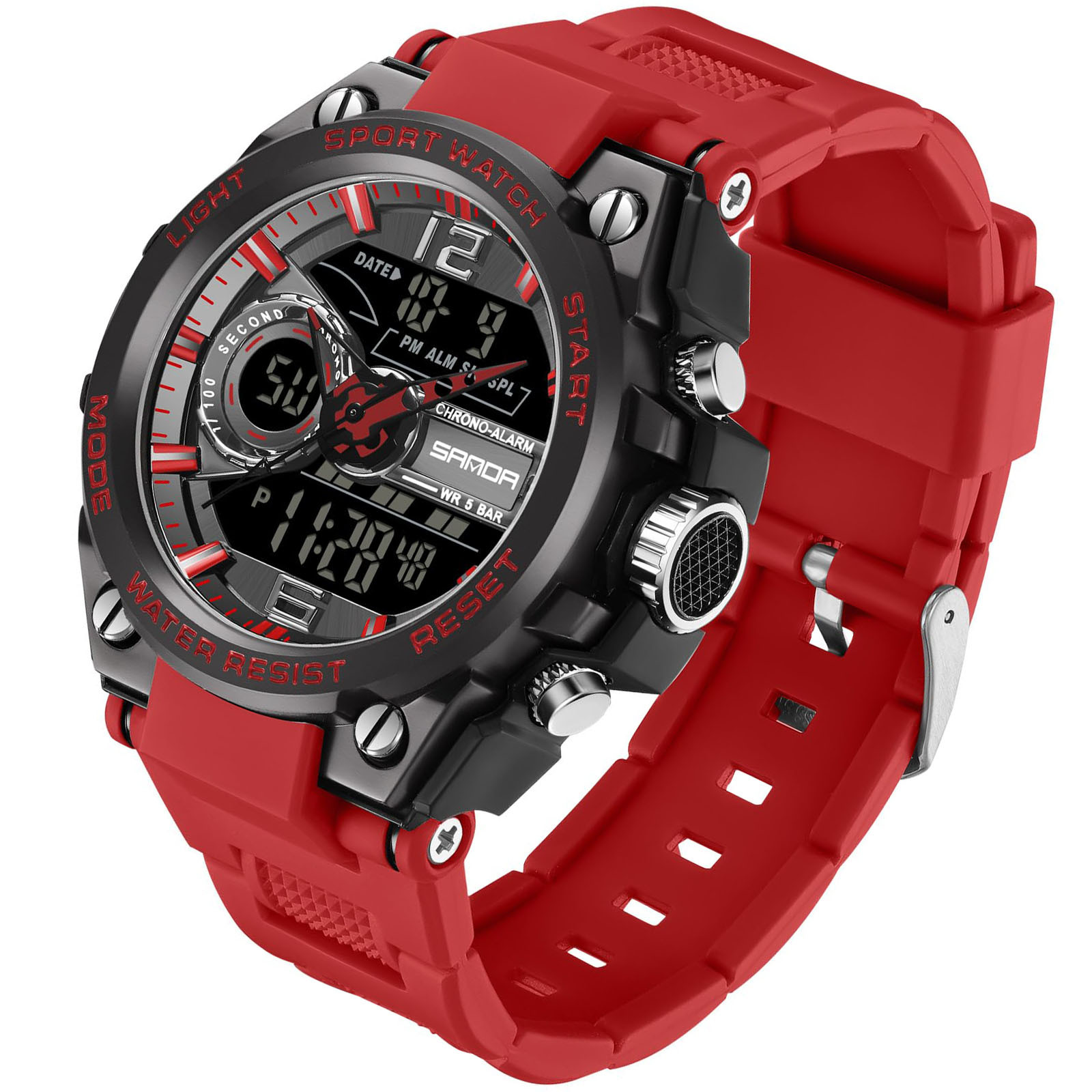 LED Microlight Clip Watch - Walmart.com