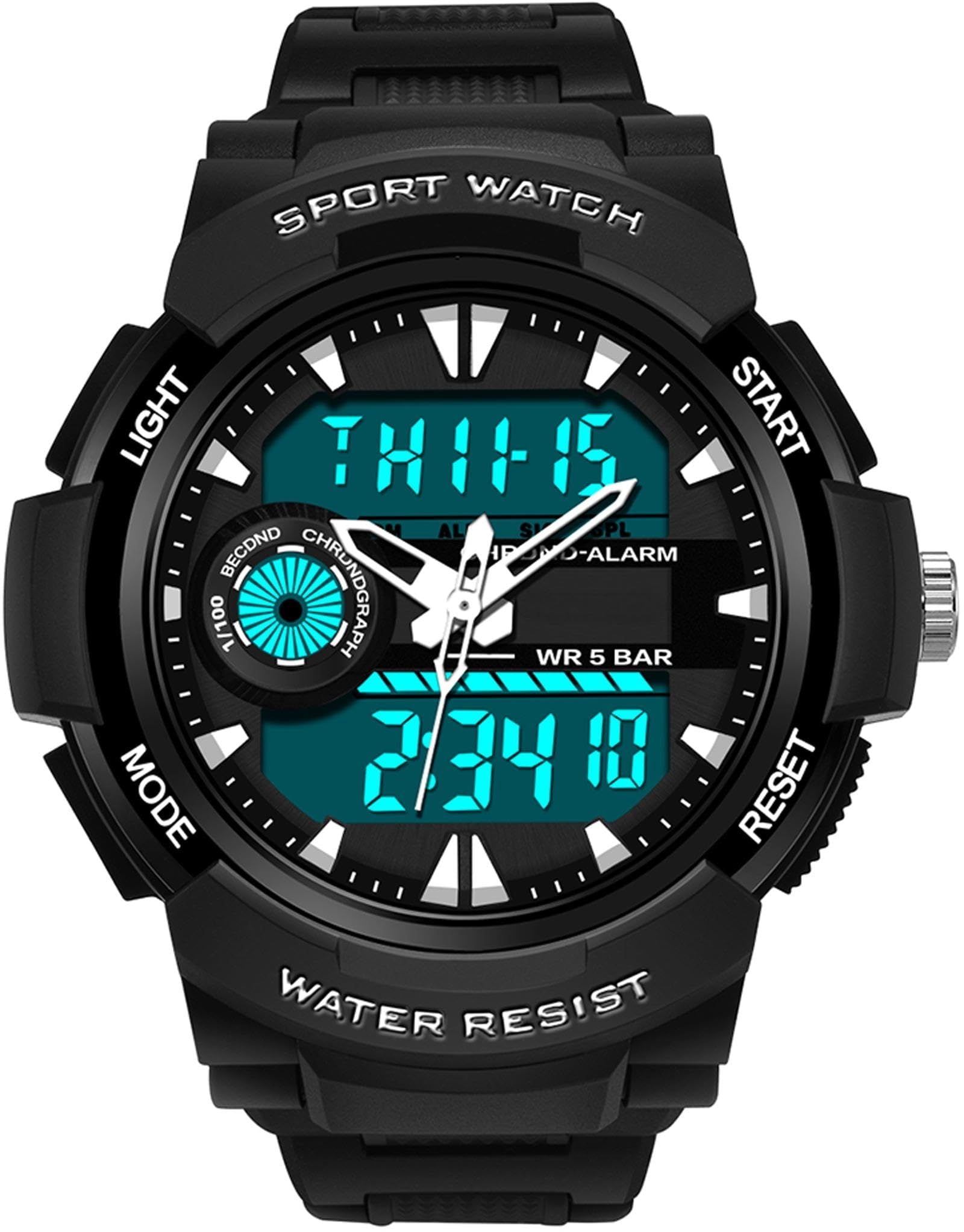 Findtime Military Sports Watches for Men Reloj Digital Para Hombre Big ...
