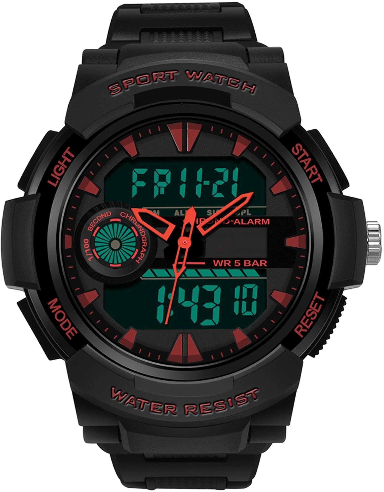 Findtime Military Sports Watches for Men Reloj Digital Para Hombre Big ...
