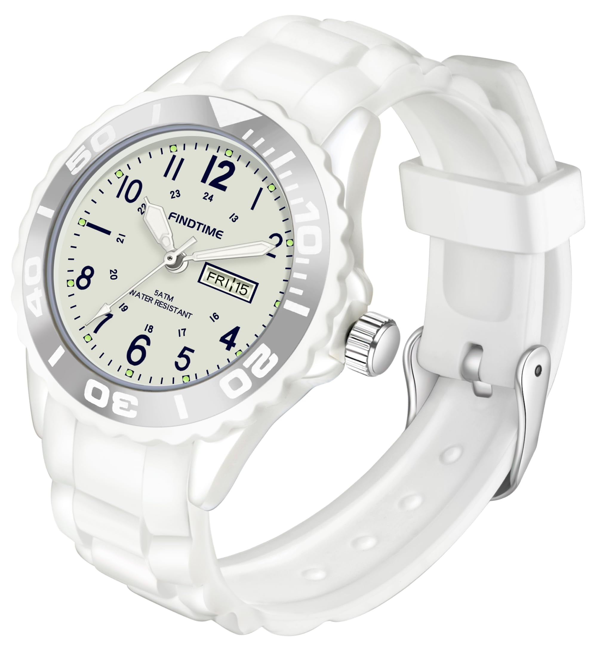 Findtime Colorful Mini Women's Sport Watch, Easy Read Waterproof Nurse ...