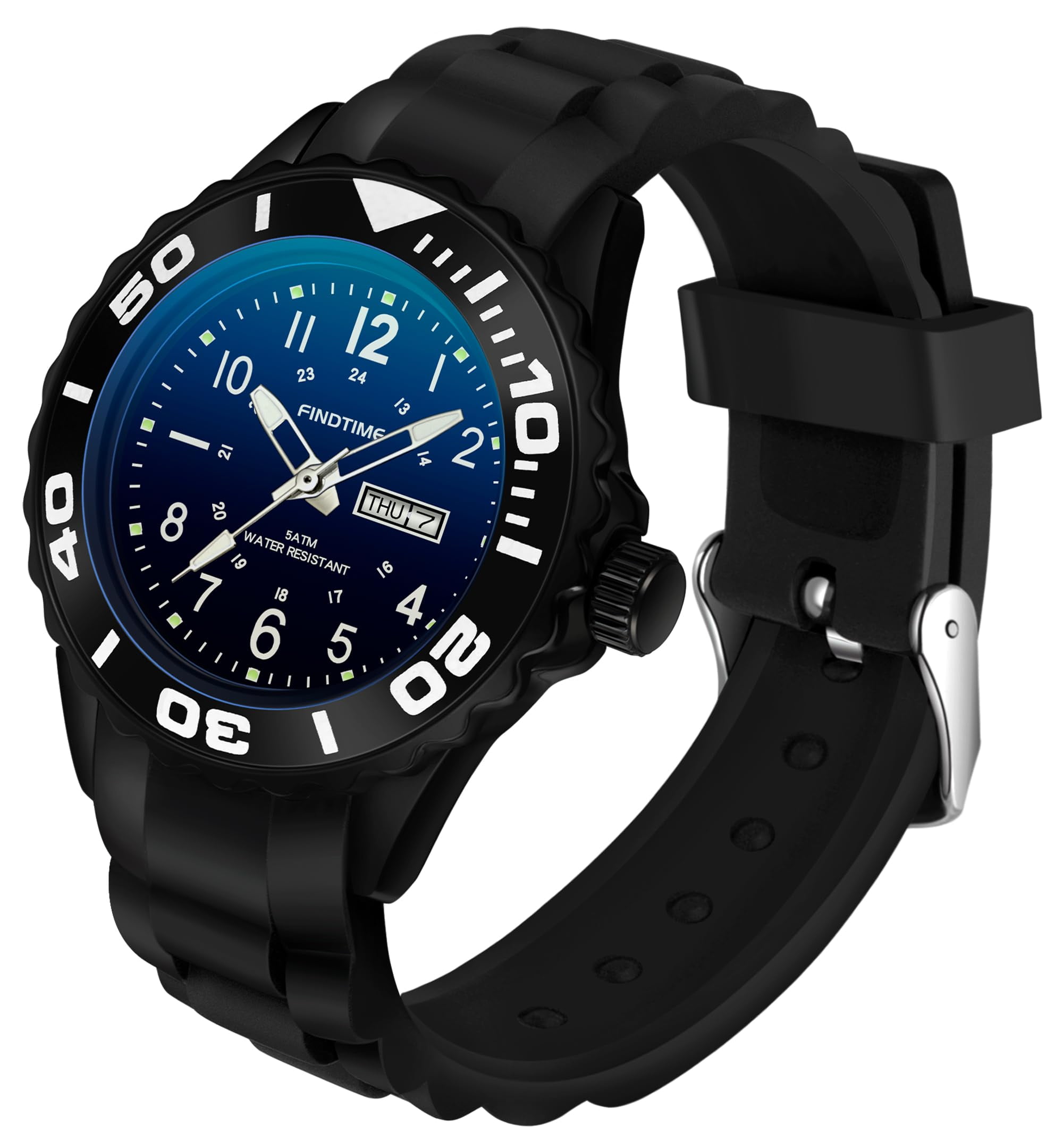 Findtime Women's Colorful Easy Read Waterproof Sport Watch, Nurse ...