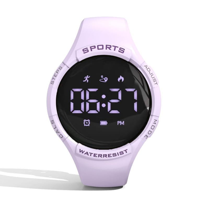 Findtime Womens Fitness Tracker Pedometer Watch Step Counter Calorie ...