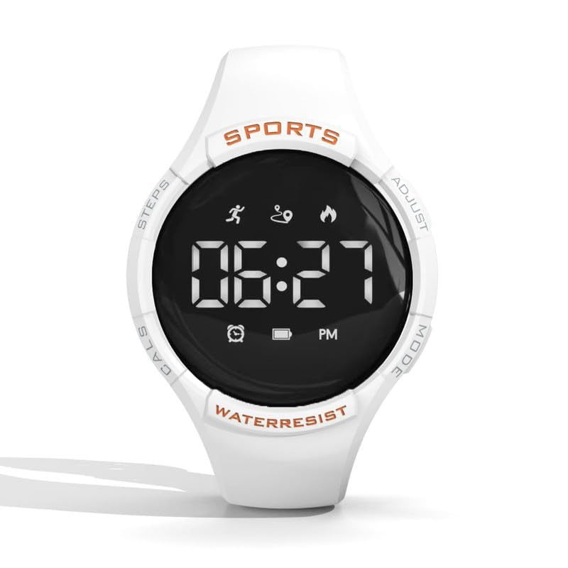 Findtime Womens Fitness Tracker Pedometer Watch Step Counter Calorie ...