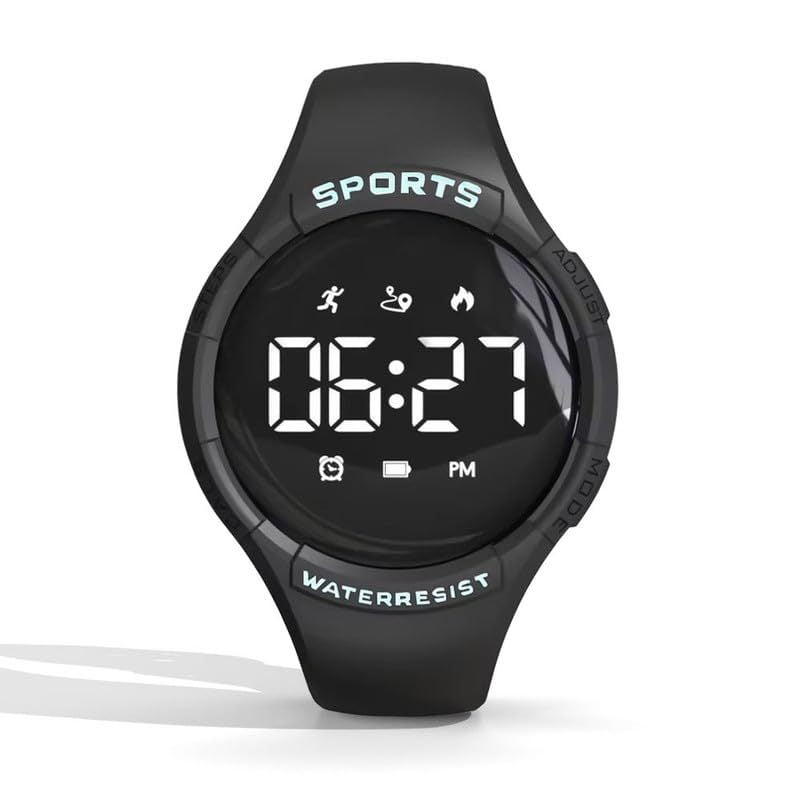 Findtime Womens Fitness Tracker Pedometer Watch Step Counter Calorie ...