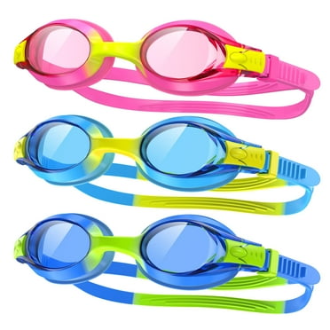 Kids Swim Goggles, Goggles for Swimming Kids (Age 3-14 ) Anti Fog No ...