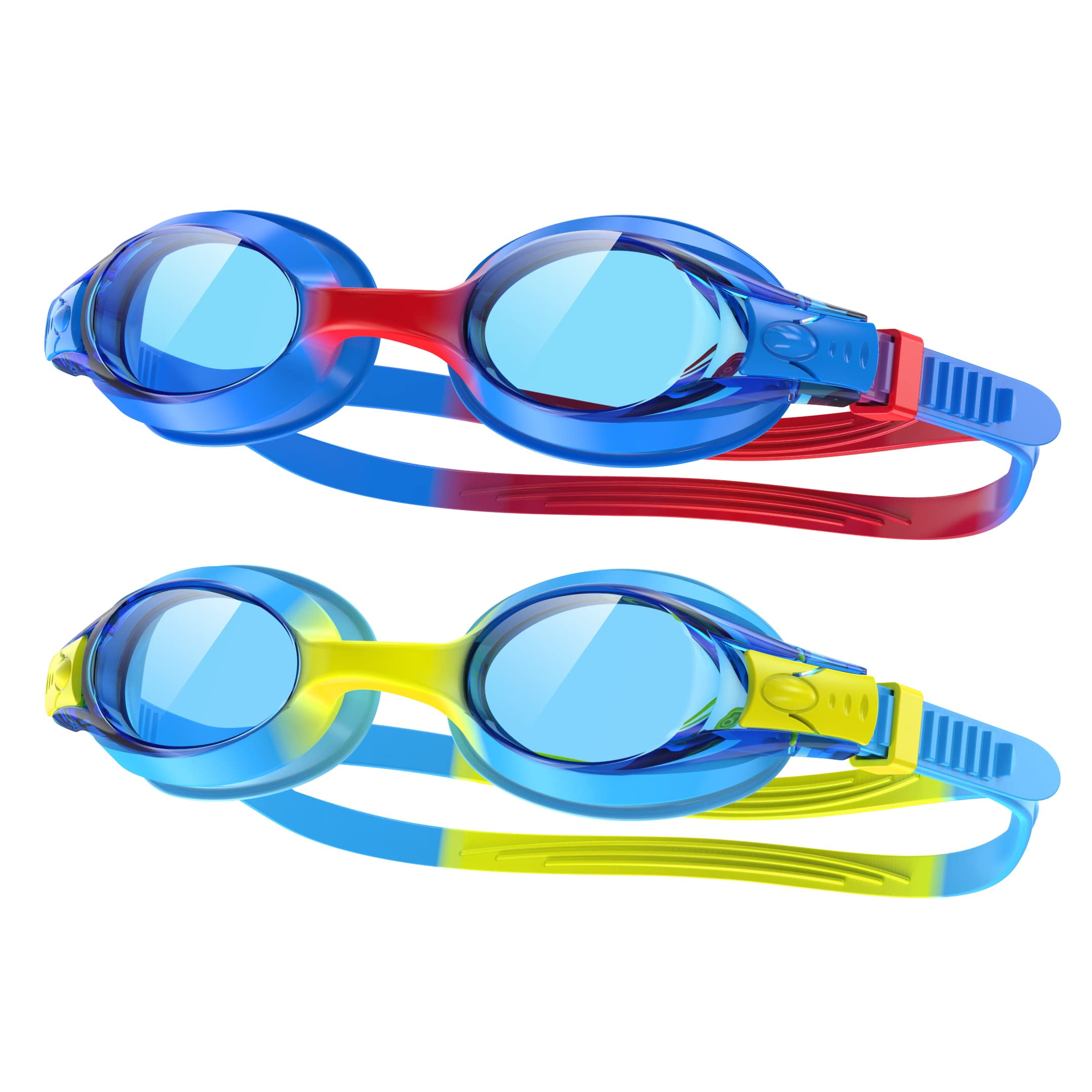 Findway Children's Swim Goggles, Anti-fog, No Leaking, UV Protection ...