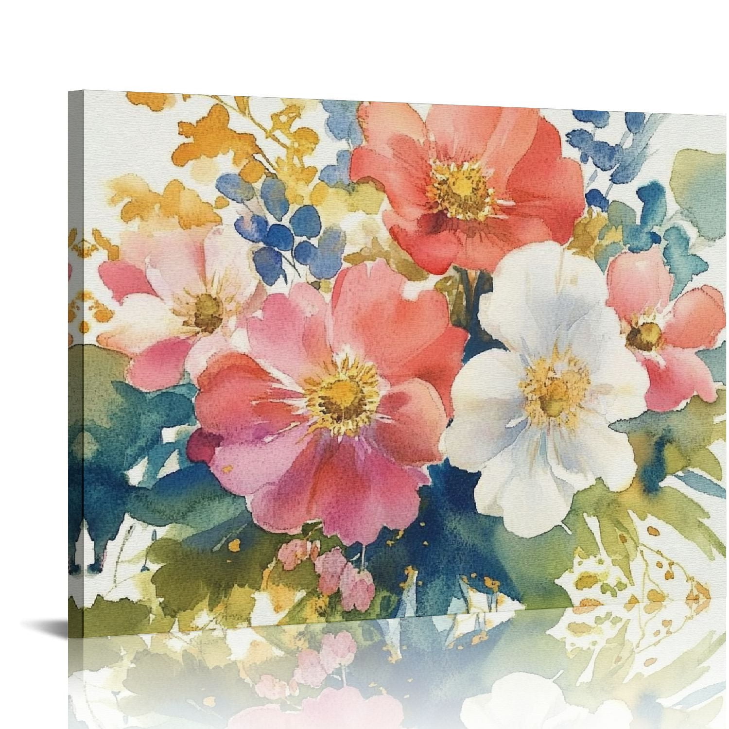 Fine Art Floral & Botanical Canvas Wall Art 'My - Walmart.com