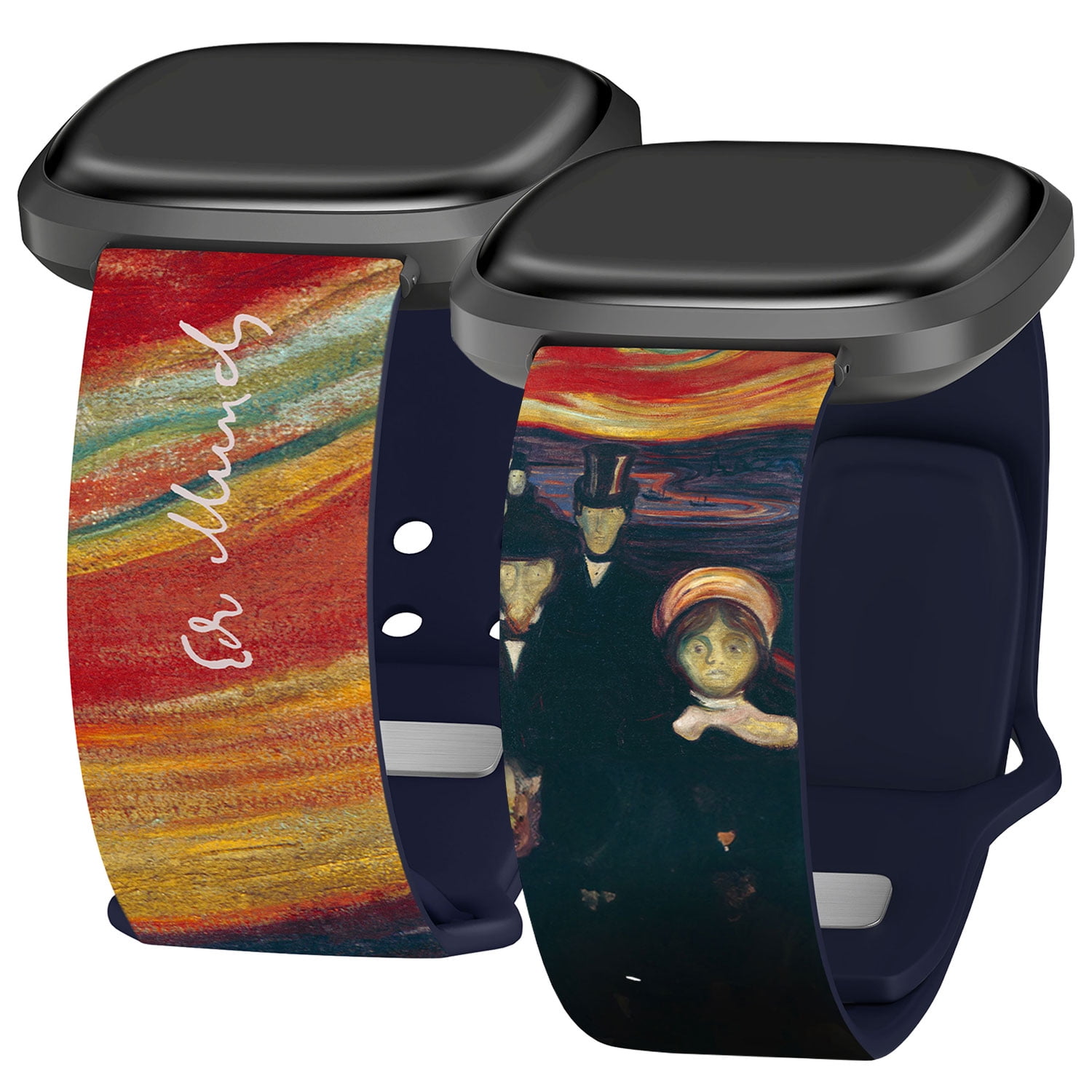 Fine Art HD Watch Band Compatible with FitBit Versa 3 & Sense (20mm ...