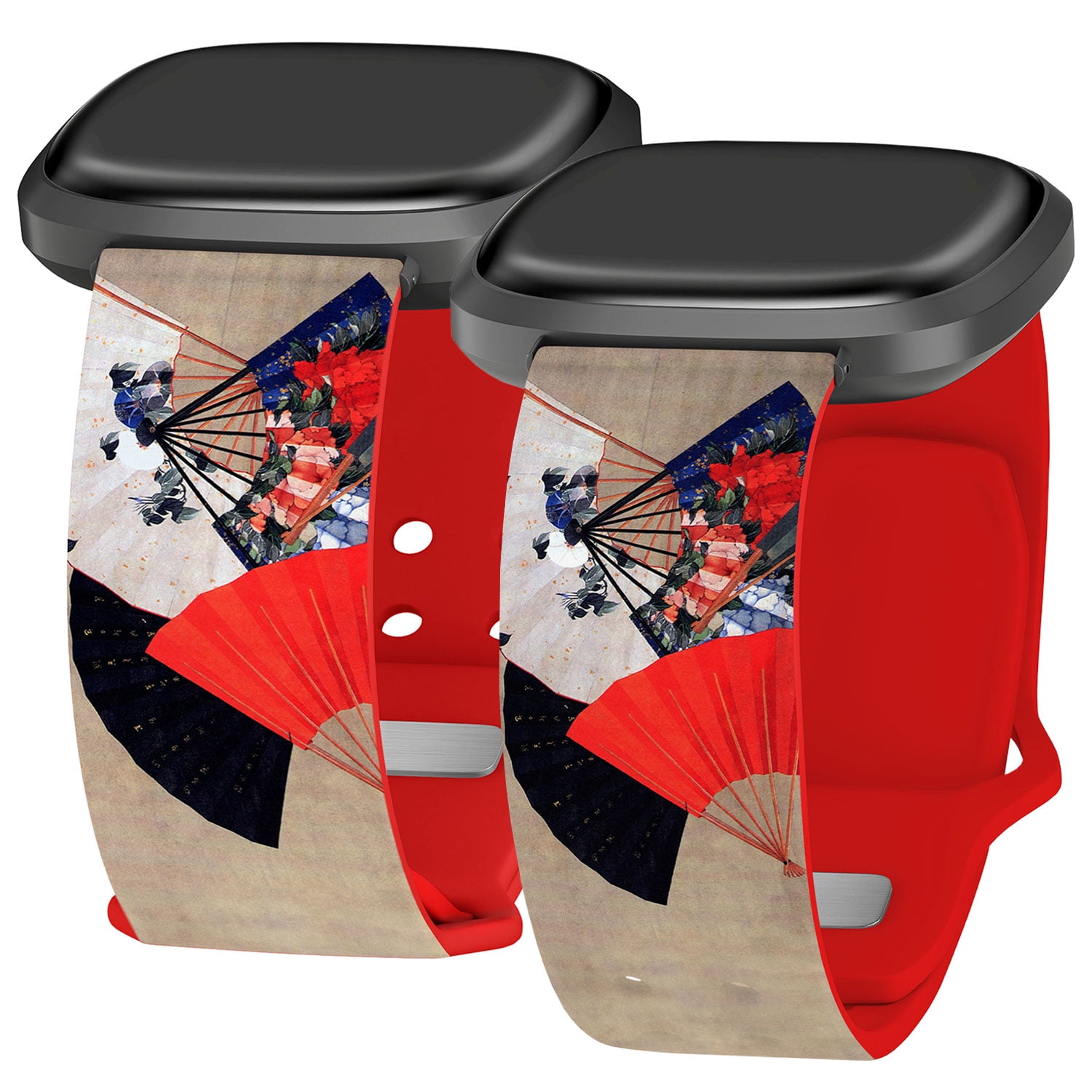 Fine Art HD Watch Band for FitBit Versa 3 & Sense (20mm Long Fans) by ...