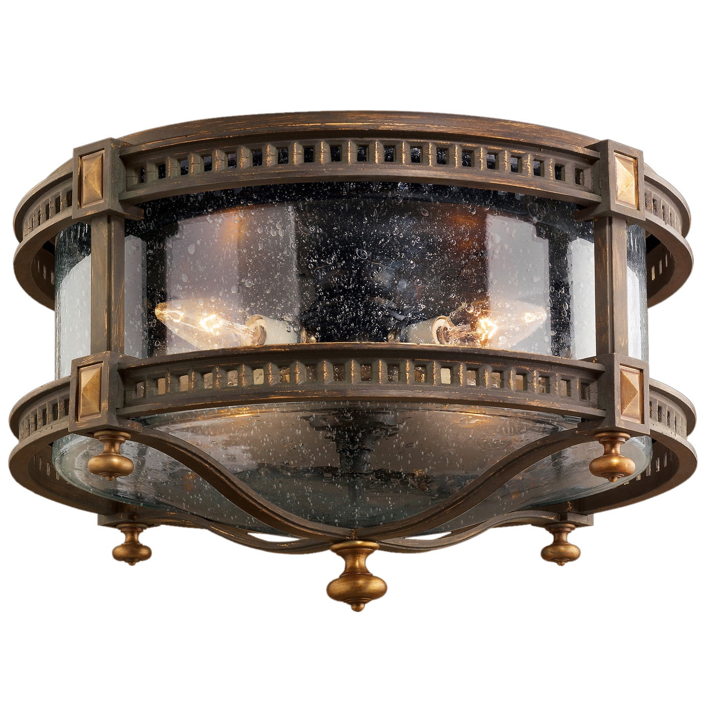 Fine Art Handcrafted Lighting 564982St Beekman Place 18" Diameter Four ...
