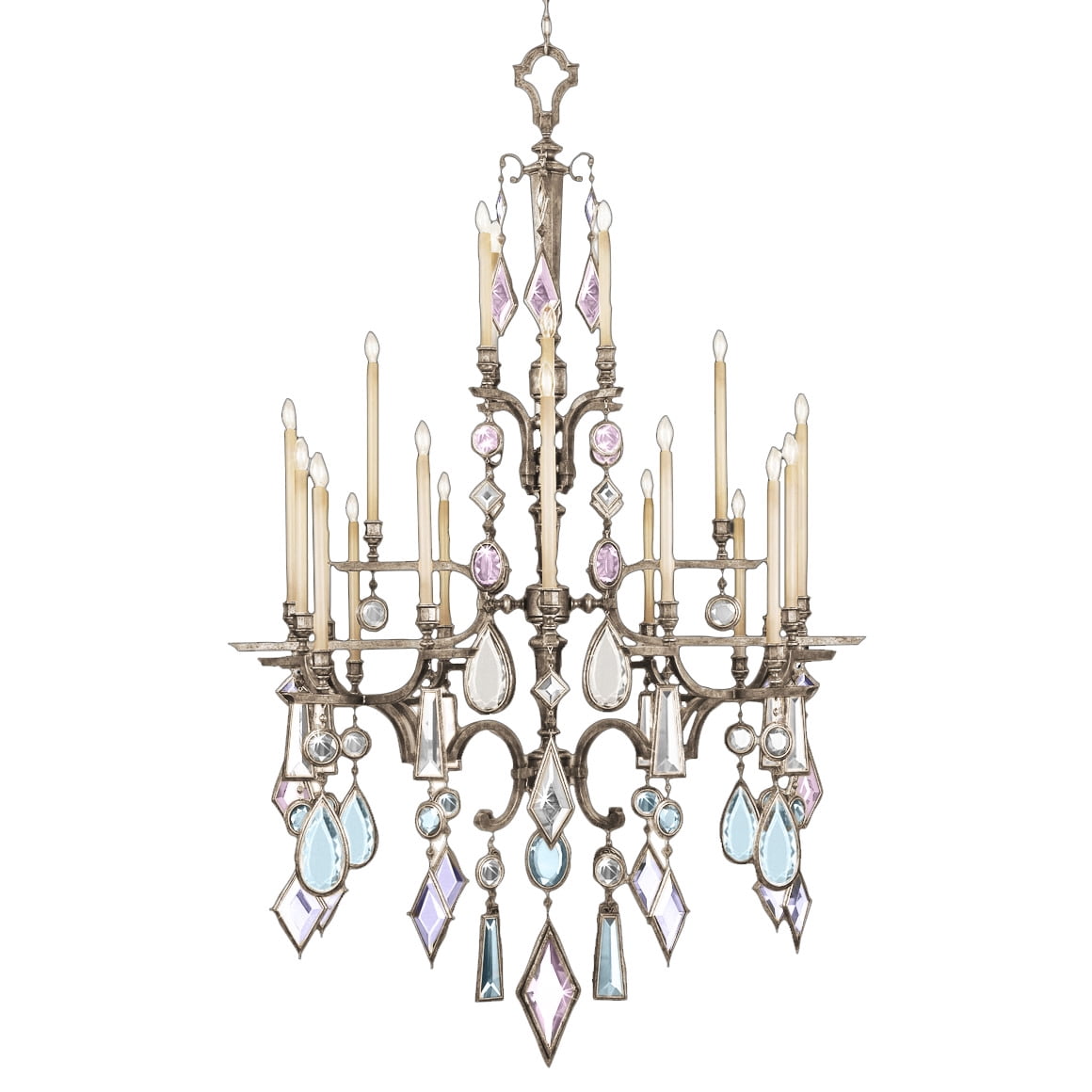 Fine Art Handcrafted Lighting 714040-1St Encased Gems Twenty-Four-Light ...