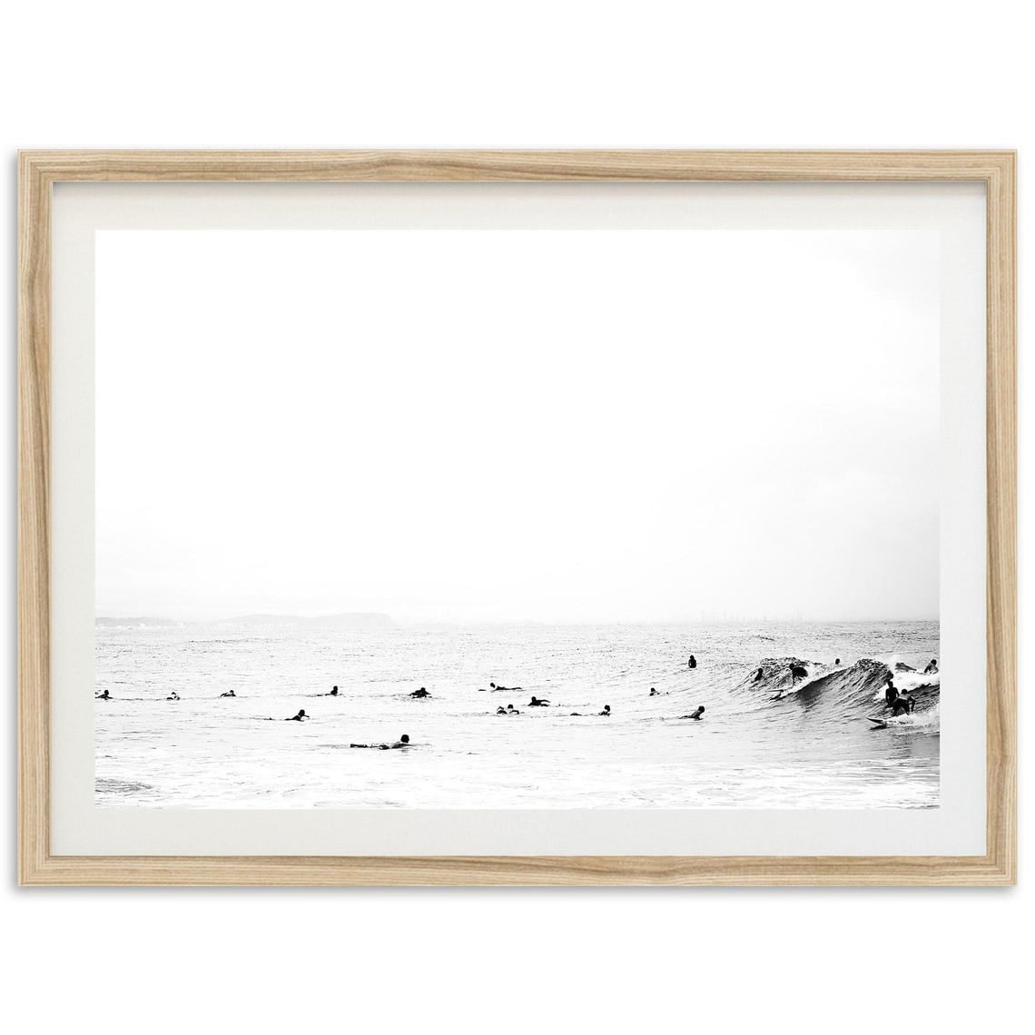 Fine Art Ocean Surf Print - Black And White Photography Minimalist Boho ...