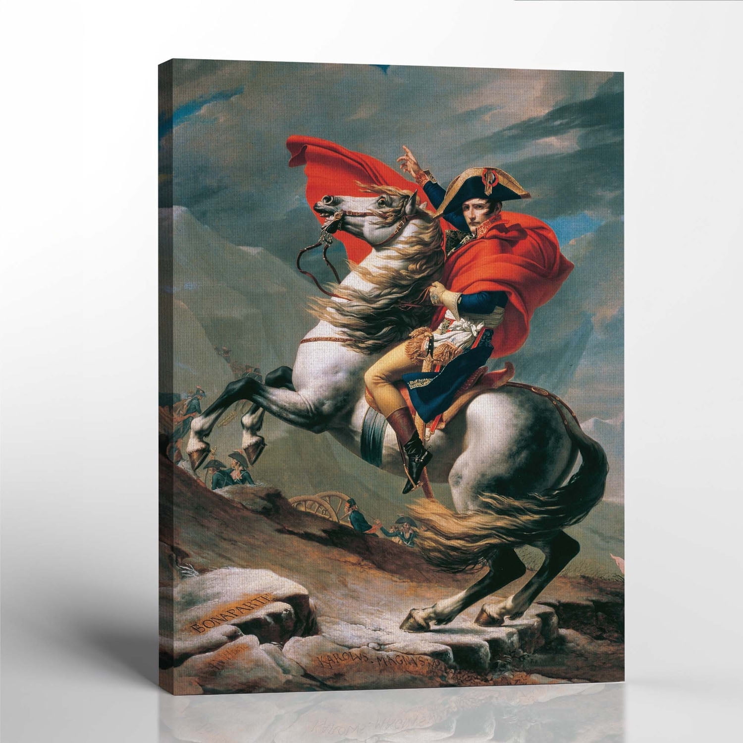 Fine Art Oil Painting Jacques Louis David Napoleon Crossing The Alps ...
