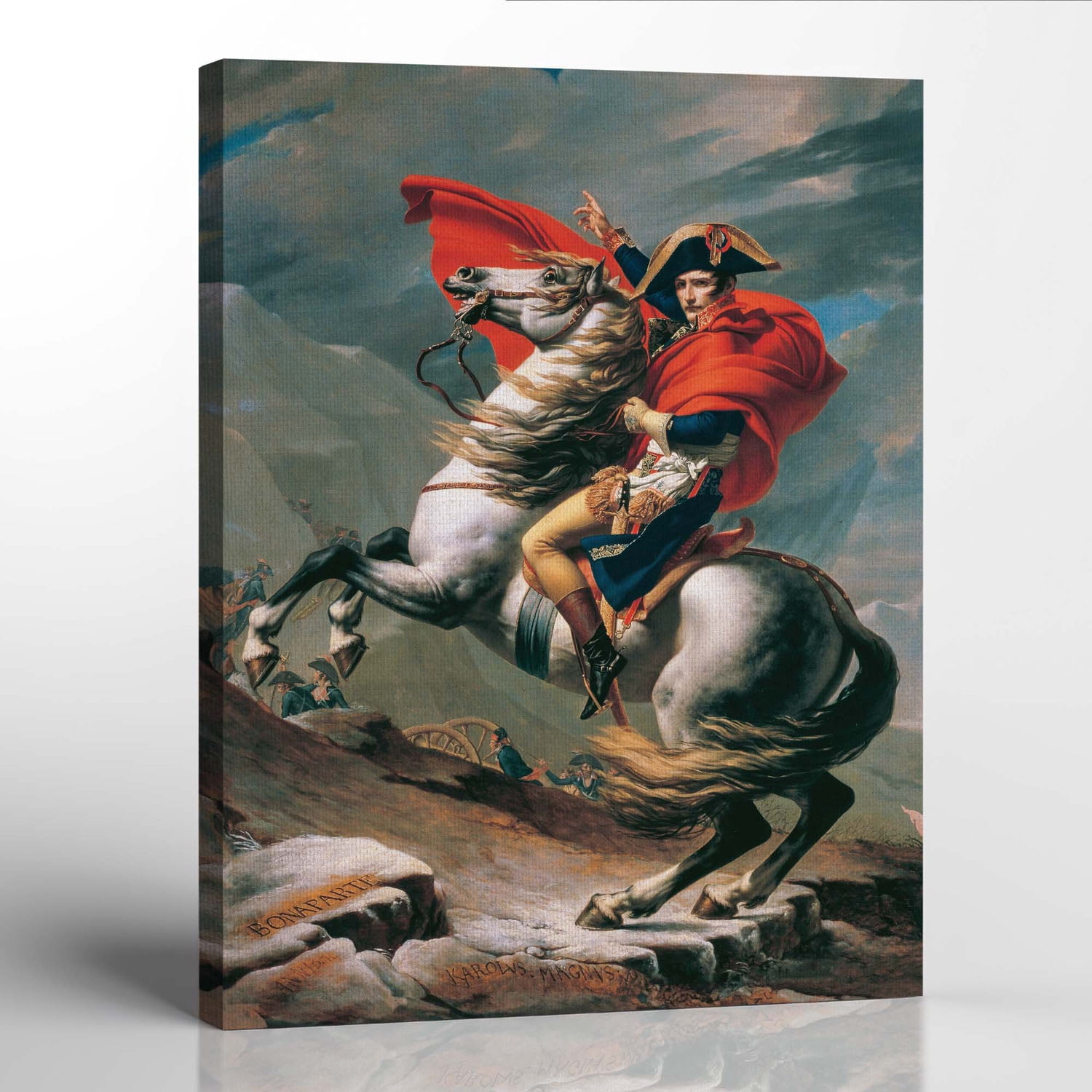 Fine Art Oil Painting Jacques Louis David Napoleon Crossing The Alps ...
