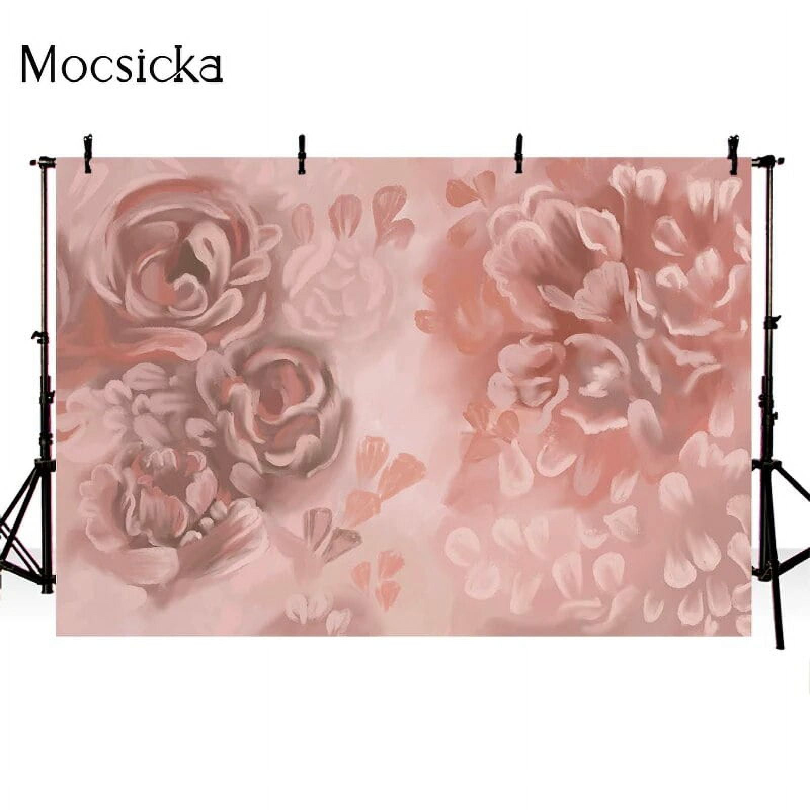 Fine Art Textured Hand Painted Flowers Photography Backdrops Retro ...