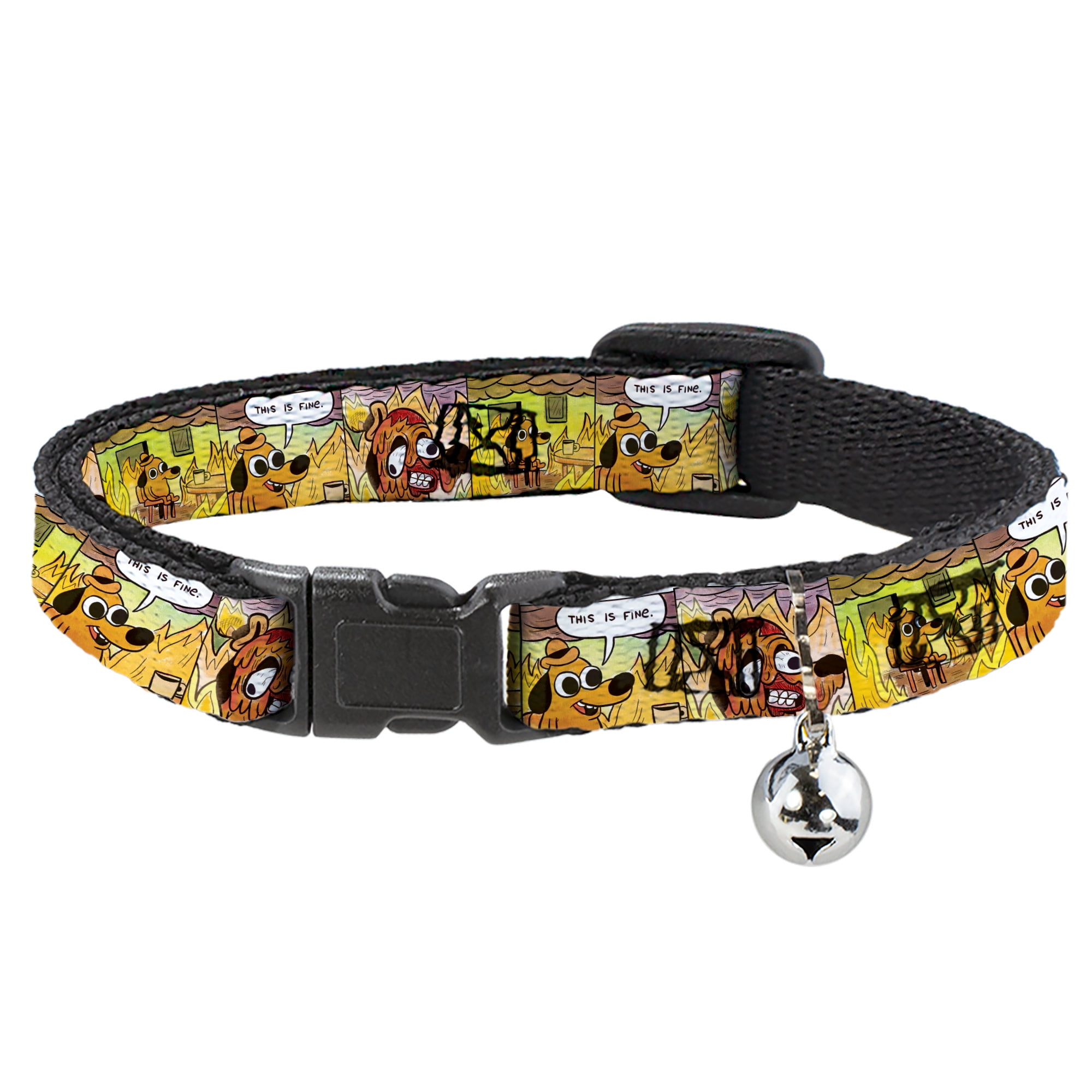 This is Fine Breakaway Cat Collar With Bell, Plastic Clip, Easy ...