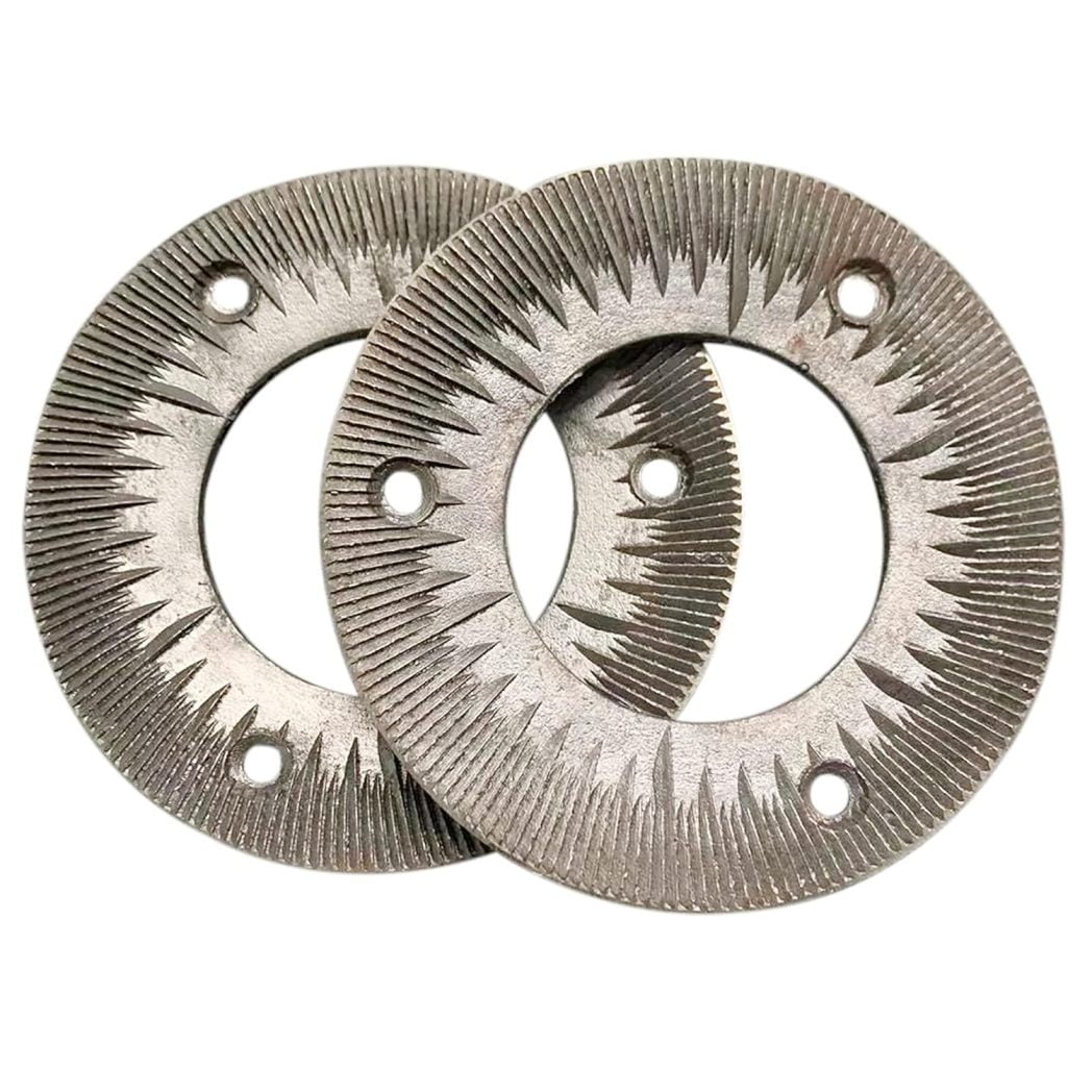 Fine Cast Steel Grinding Plates,Dry Grinding Pair of Dry Grinding Disc ...
