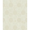 Fine Décor Ceramica Cream Hexagon Tile Wallpaper - Walmart.com