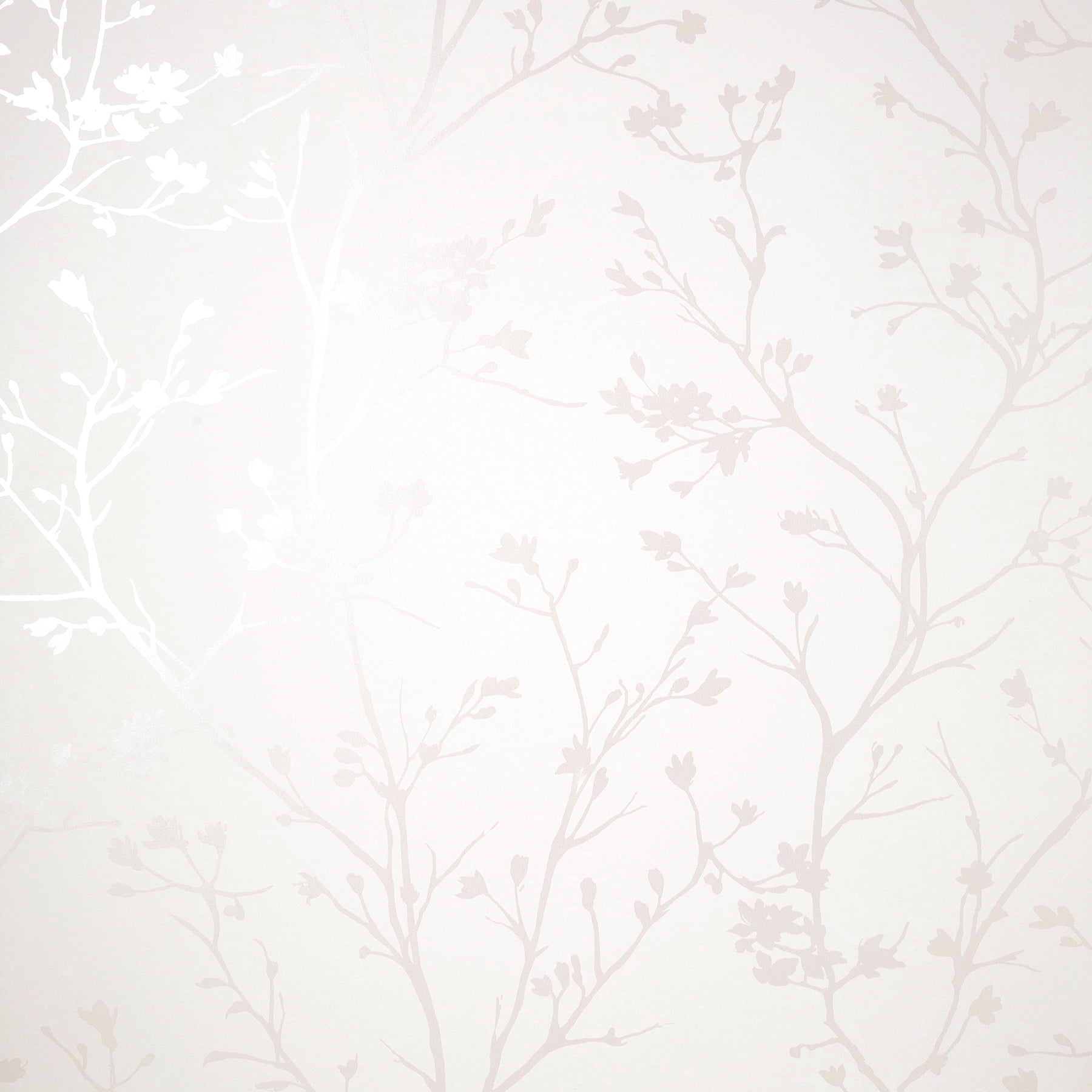 Fine Decor Cosima White Sprig Wallpaper - Walmart.com