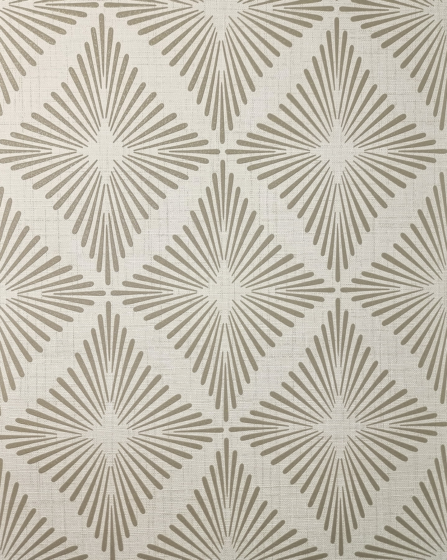 Fine Decor Denver Neutral Starburst Wallpaper - Walmart.com