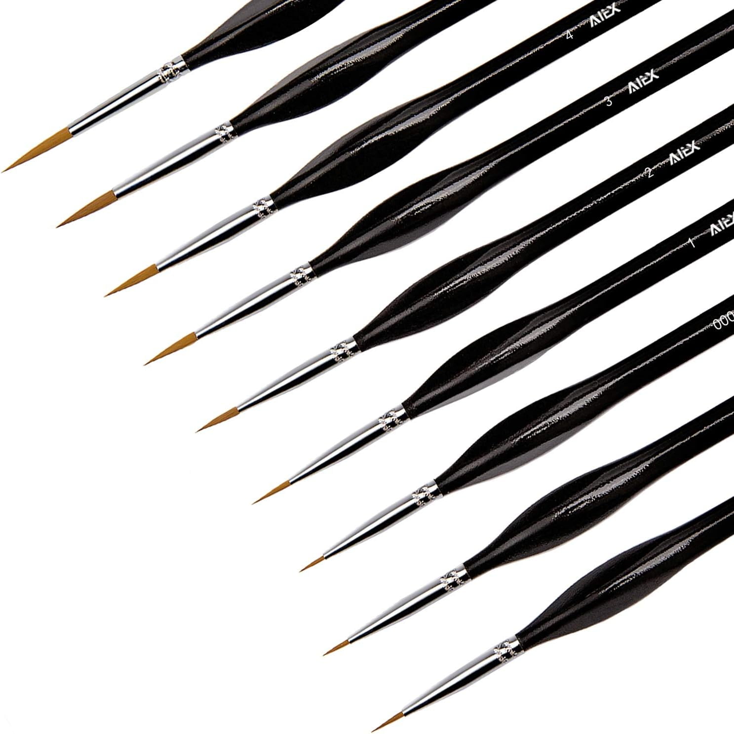 Fine Detail Paint Brush Set, Micro Miniature Painting Brushes for ...