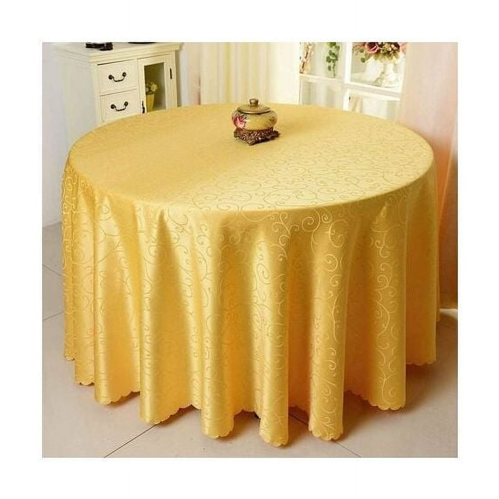 Fine Dining Tablecloth with 3D Rose Table Overlay, Durable and Fade ...