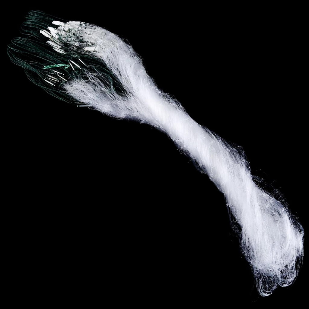 Fine Fish Net for w/ Floats Cast Net Easy Throw Catch Fishing Net ...