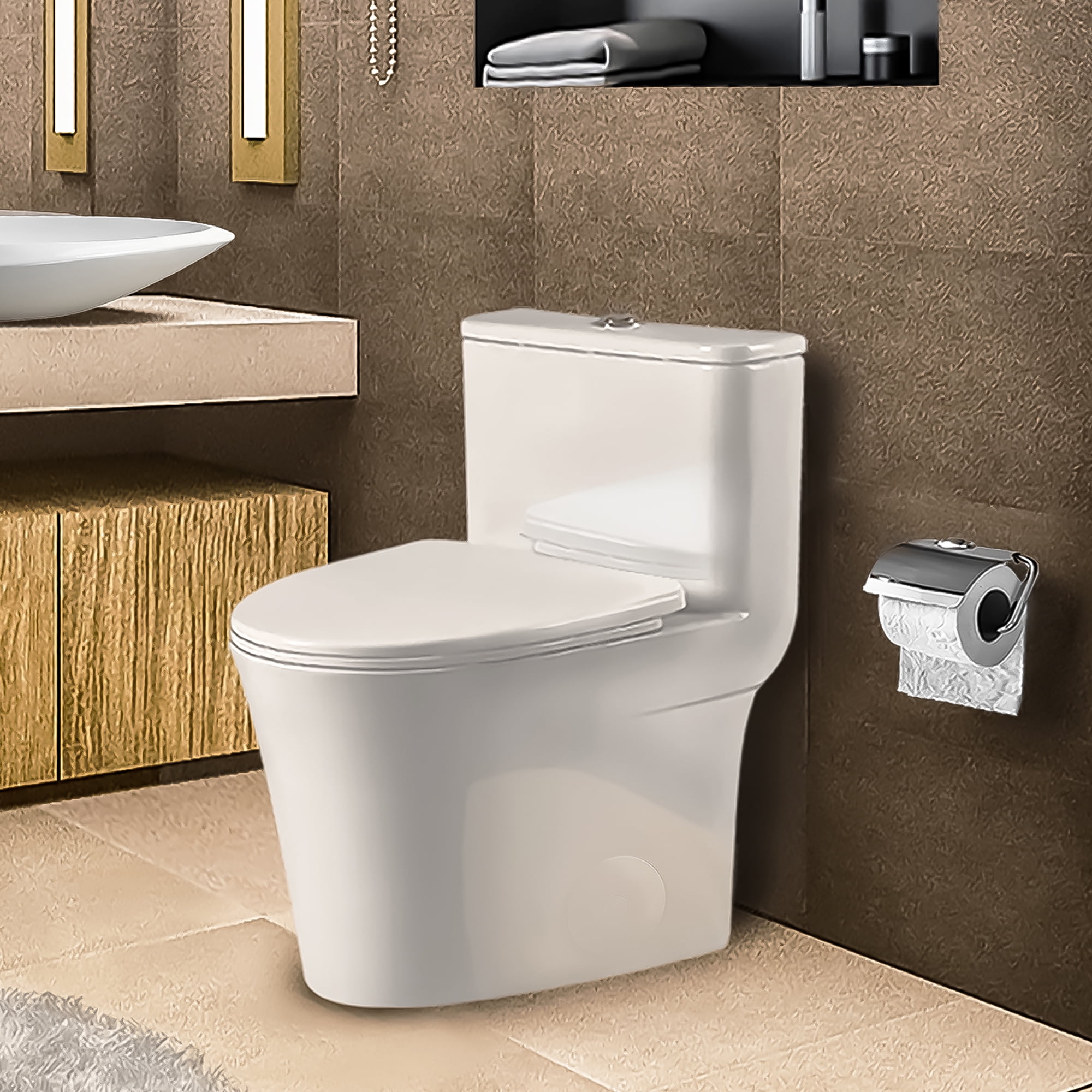 One Piece Round Toilet
