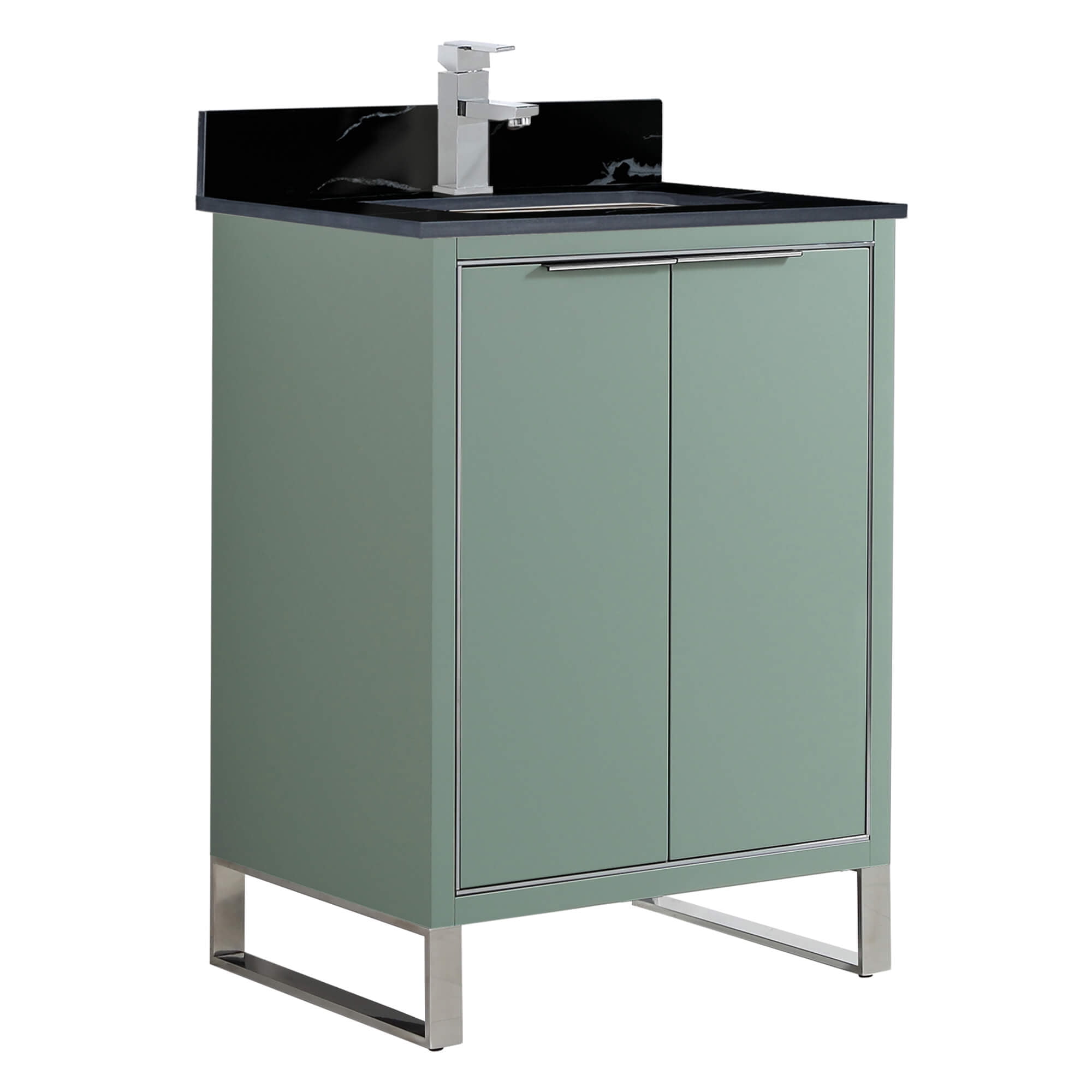 Fine Fixtures Opulence Collection 24 in. W x 18 in. D x 33 in. H ...