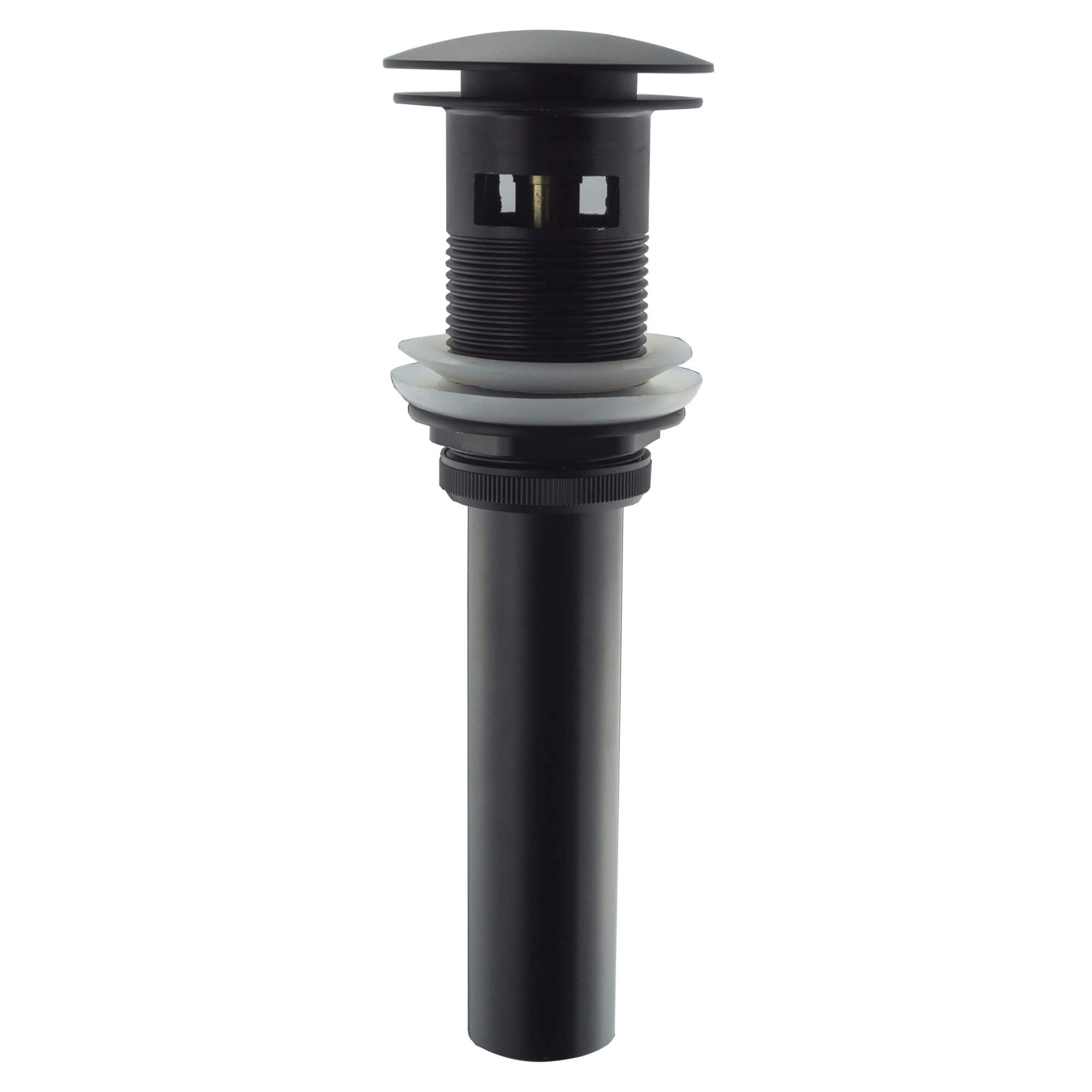Fine Fixtures Pop-Up Bathroom Sink Drain Black With Overflow - Walmart.com