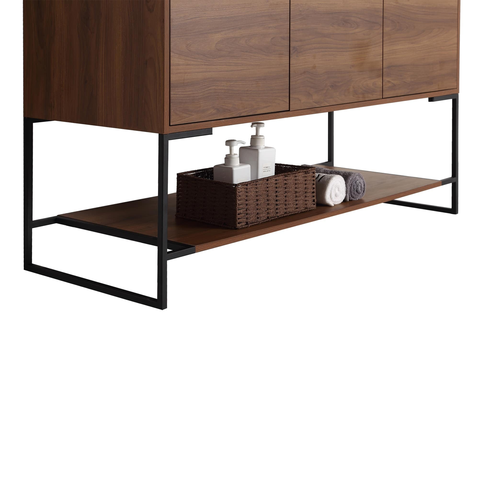 Fine Fixtures - Urbania Collection Bathroom Vanity and Sink, Knob Free ...