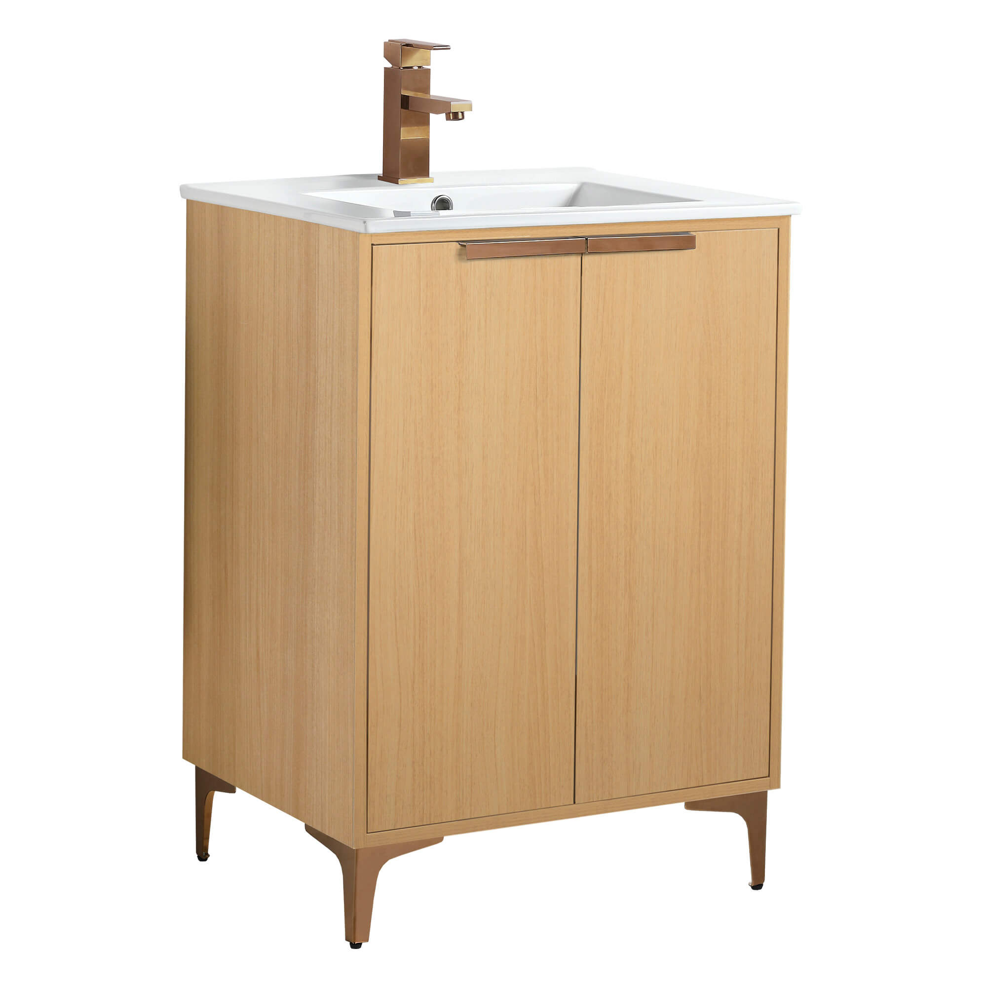 Fine Fixtures Wilmington 24 Inch Bathroom Vanity With Sink - Fully ...