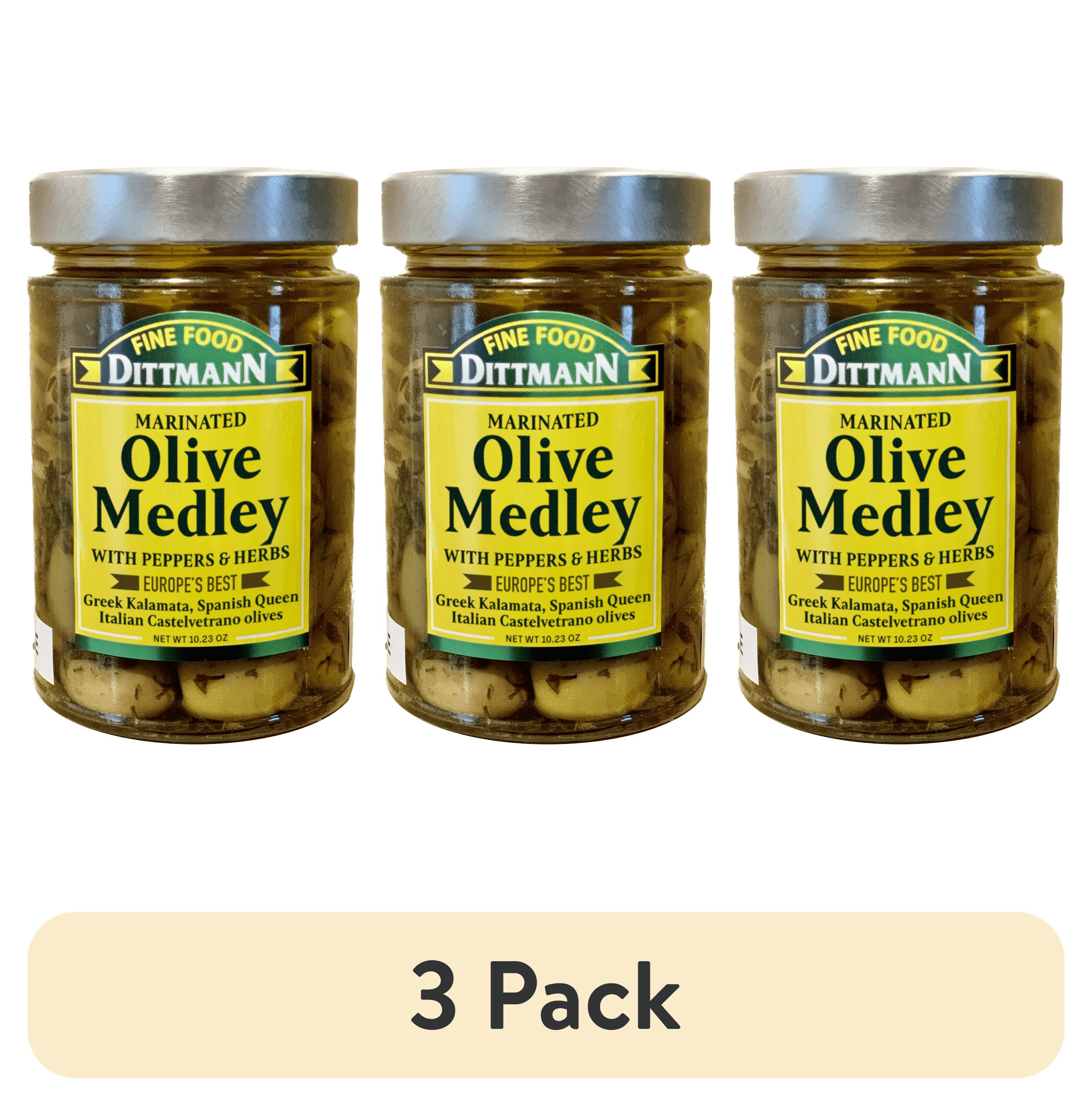 (3 pack) Fine Food Dittmann Mediterranean Olive Medley (pitted ...