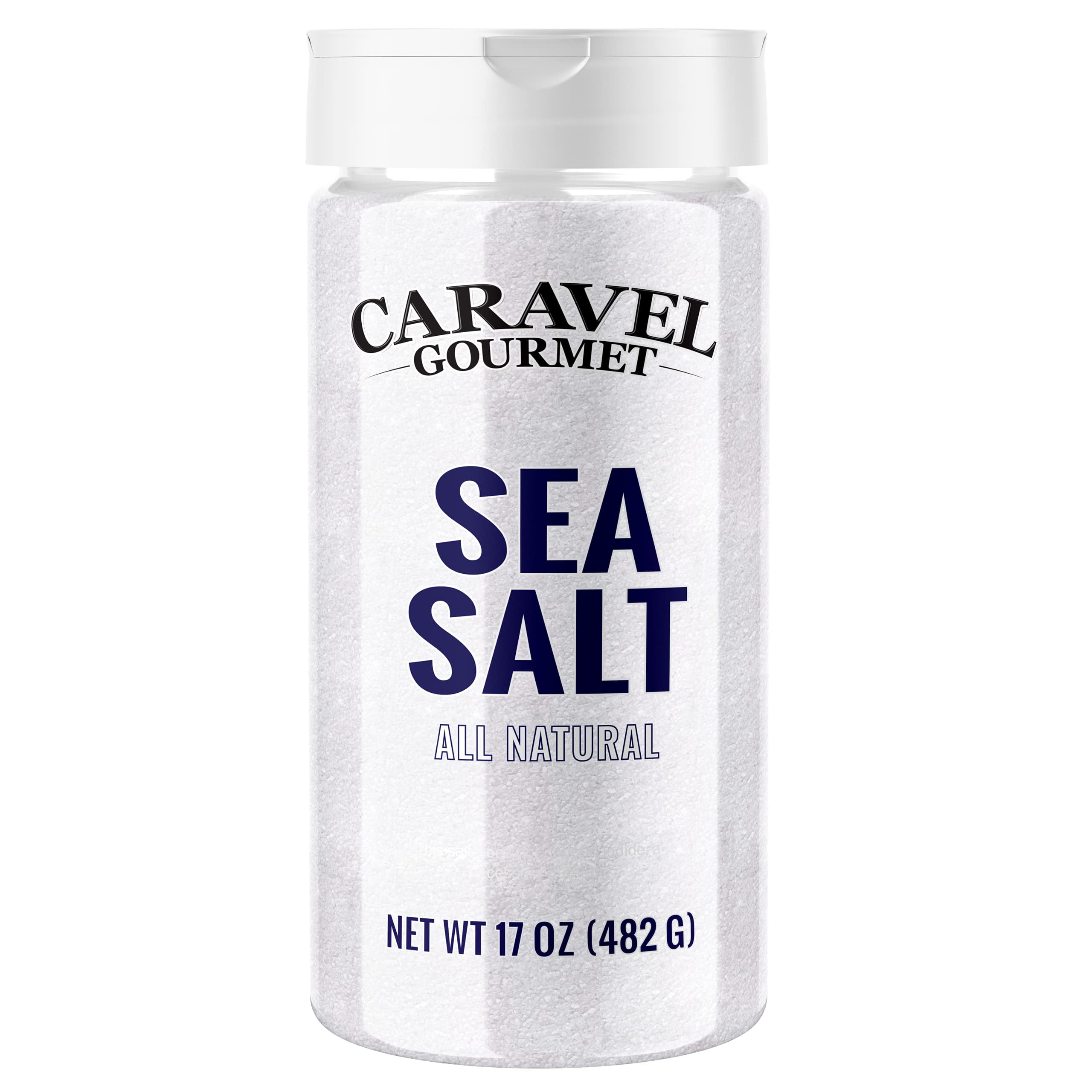 Fine Grain Kosher Sea Salt, Non-Iodized (17 oz Shaker) - Sea Salt ...