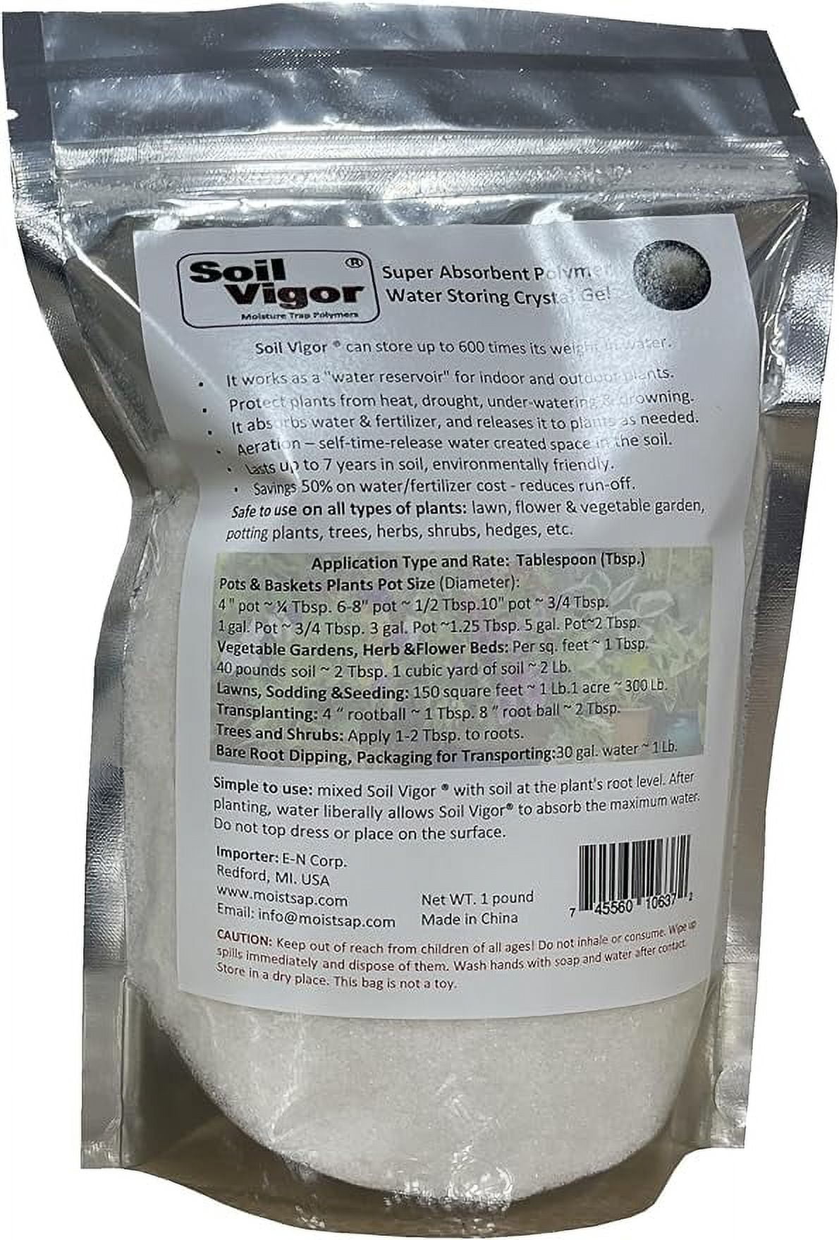 Fine Granules for Soil Vitality: 7-Year Soil Enrichment Ensuring Lush ...