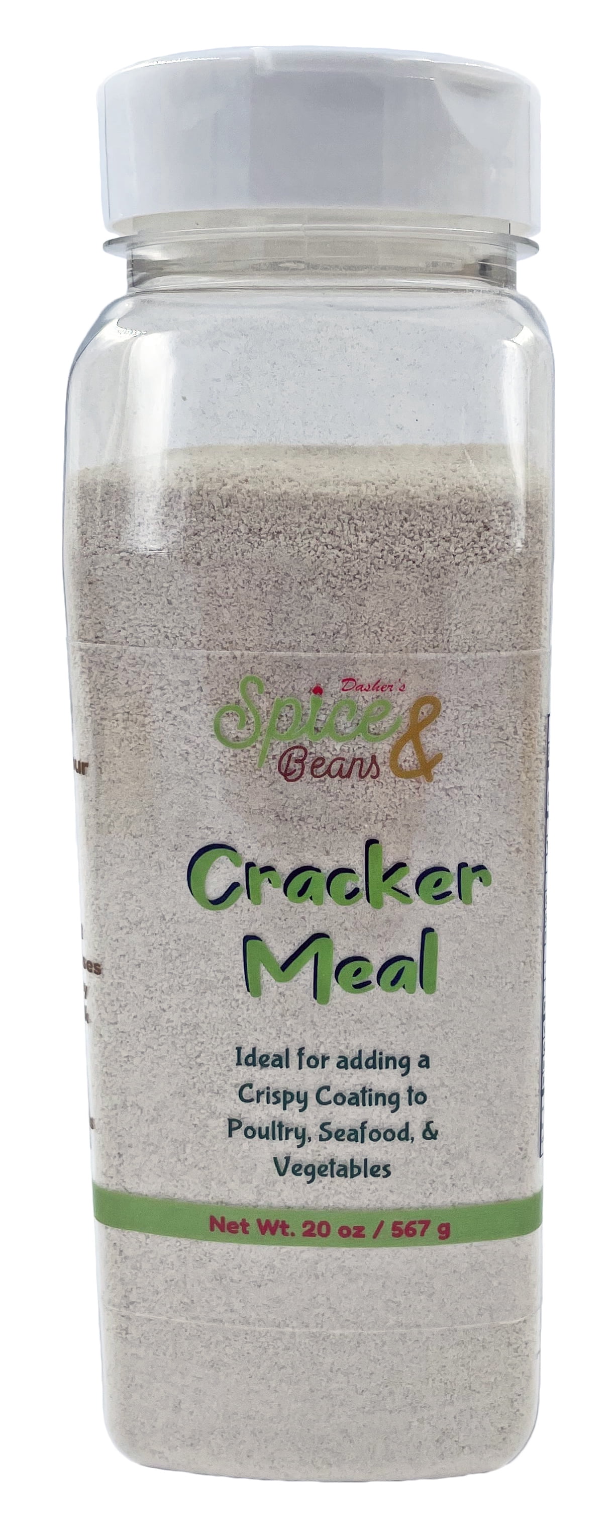 Fine Ground Cracker Meal by Dasher's Spice & Beans | Add Crispy Coating ...