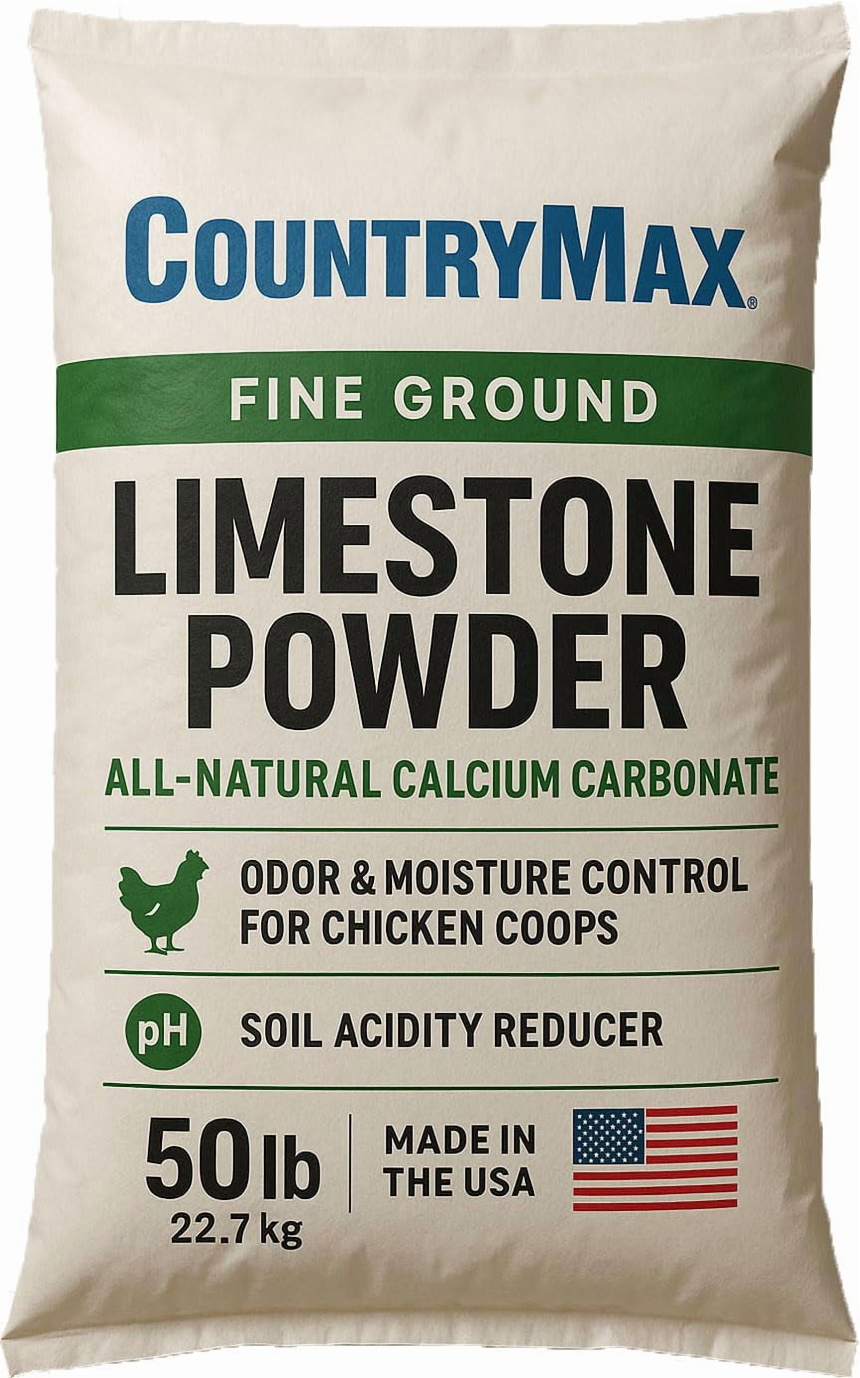 Fine Ground Limestone Powder 50 lb – All-Natural Carbonate for Lawns ...