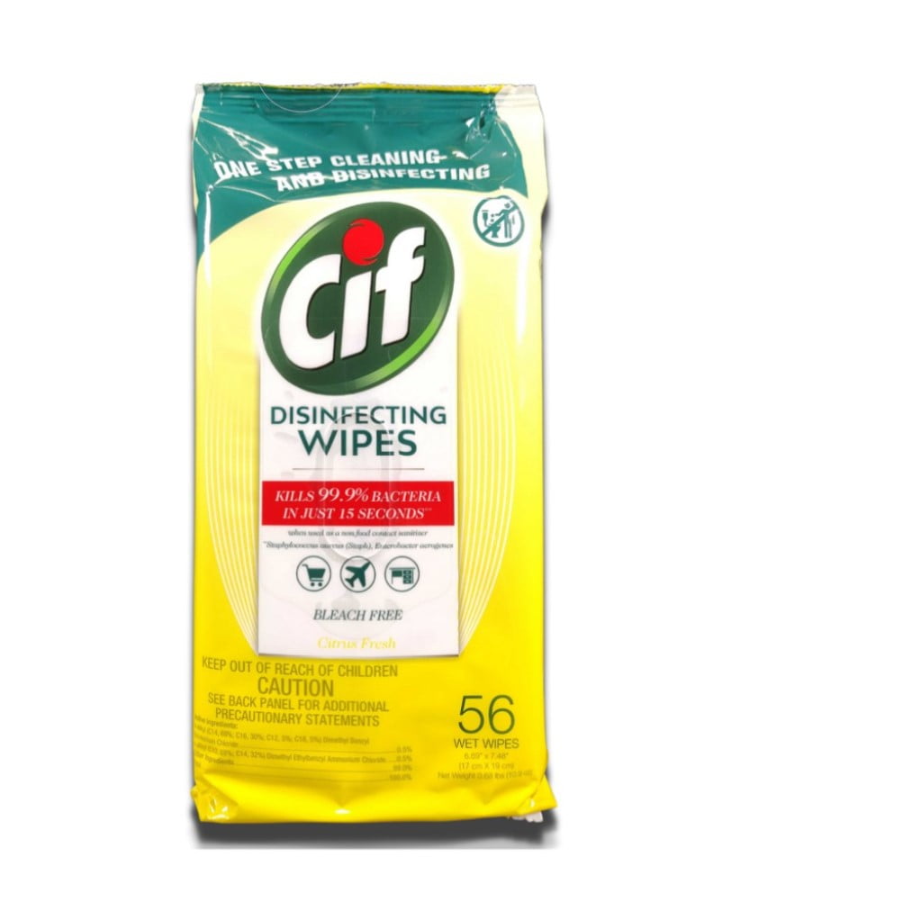 Fine Life Products Cif Multi Surface Disinfecting Wipes, 56 Count (14 ...