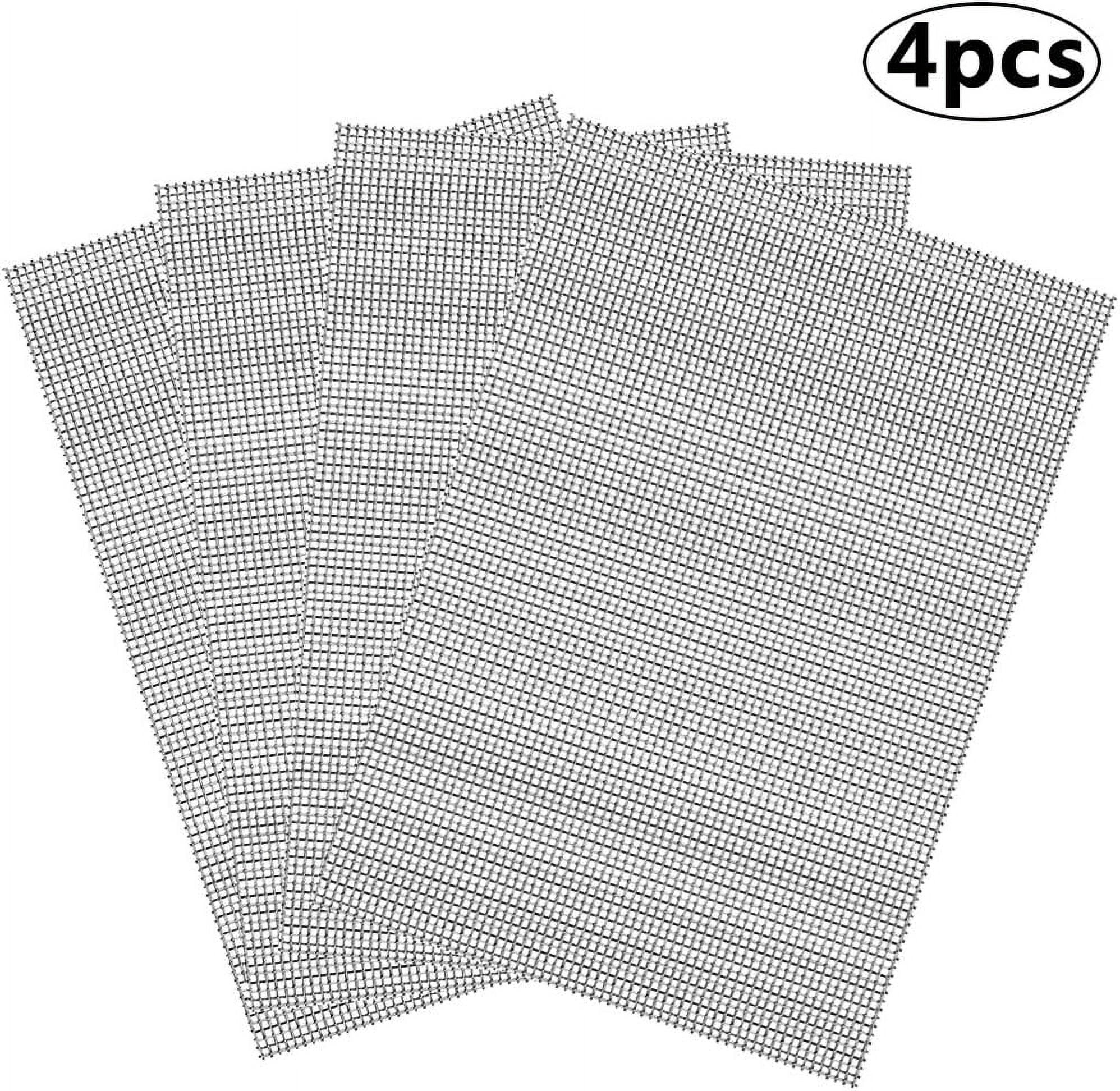 Fine Mesh 4 Pcs Steel Mesh Fine Mesh Mesh Filter Stainless Steel ...