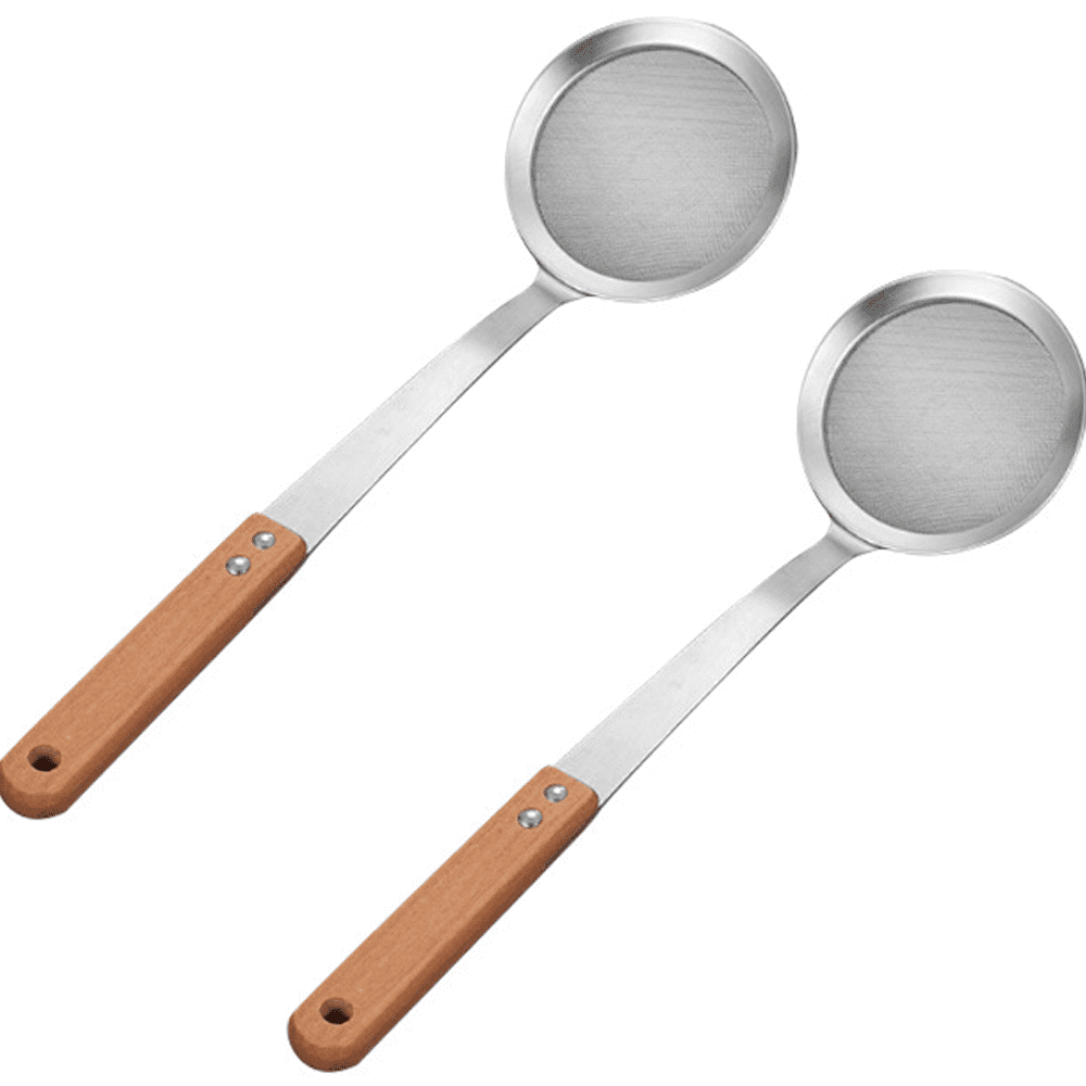 Fine Mesh Flour Sifter Fine Mesh Strainer Basket - Stainless Steel ...