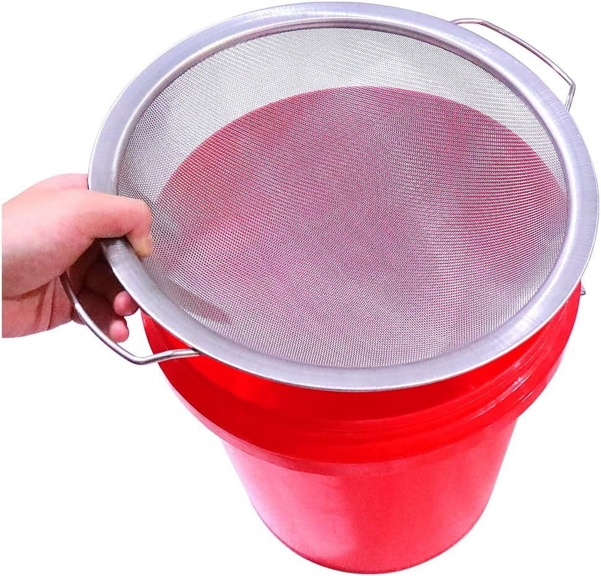 Fine Mesh Paint Strainer 60 Mesh Stainless Steel Paint Filter Emulsion ...