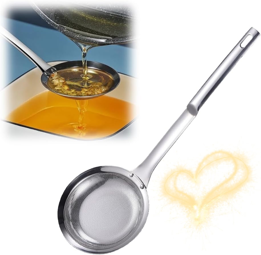 Fine Mesh Stainless Steel Colander, 2025 Upgrade Spoon Extra Fine Mesh ...
