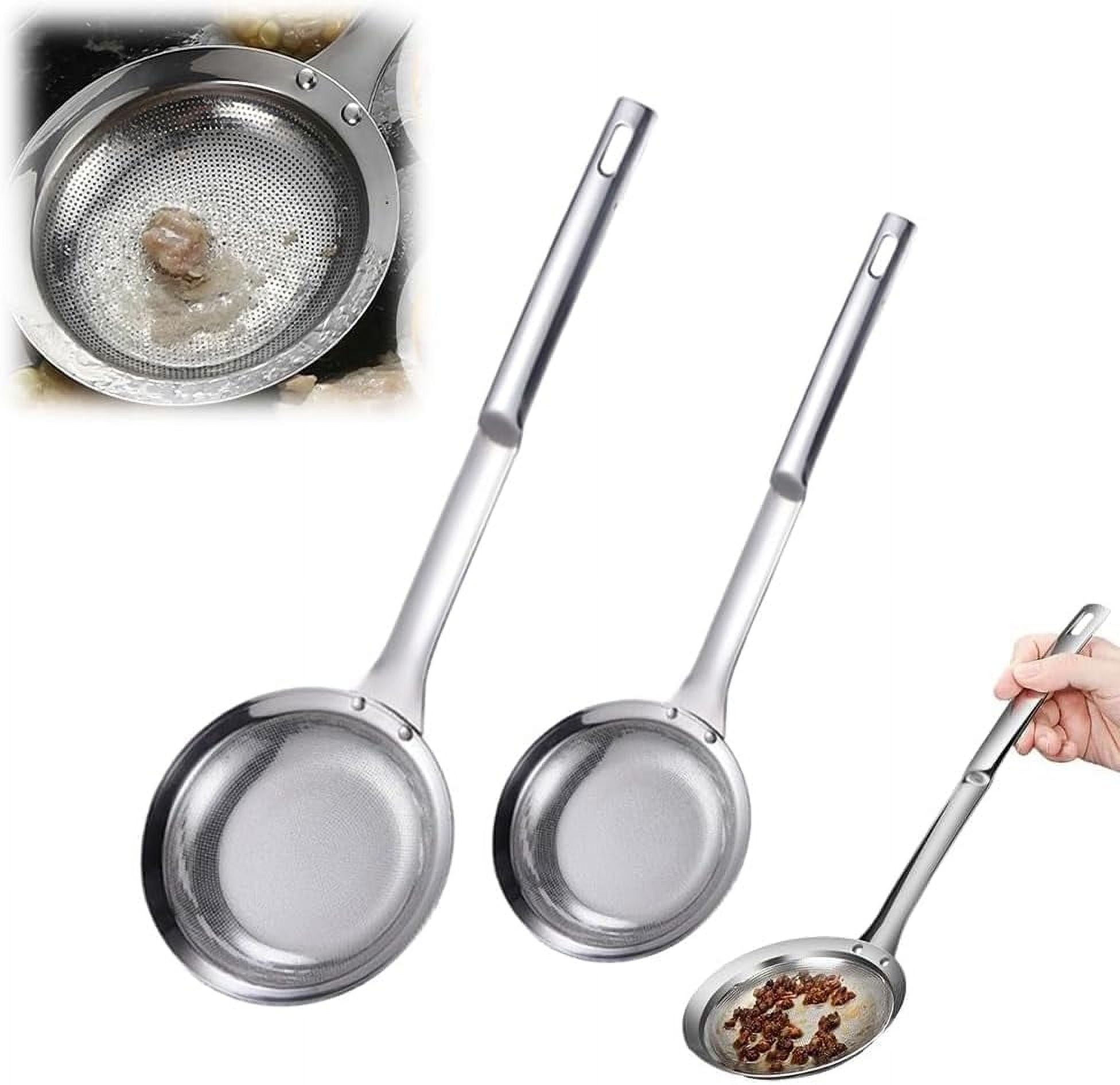 Fine Mesh Stainless Steel Colander, 2025 Upgrade Spoon Extra Fine Mesh ...