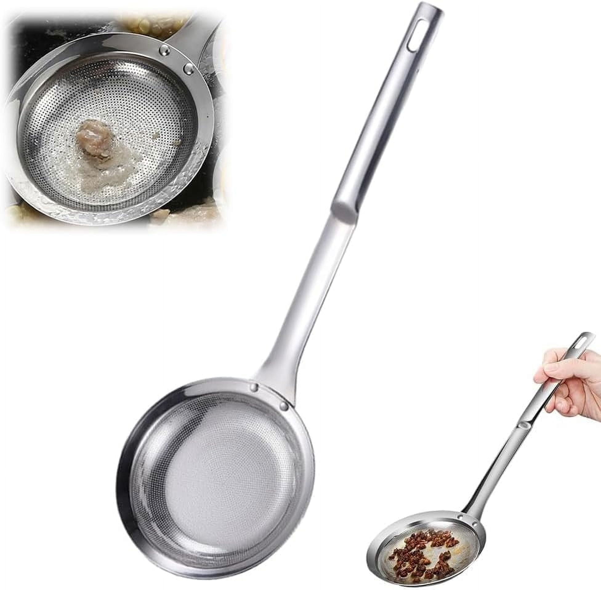 Fine Mesh Stainless Steel Colander, 2025 Upgrade Spoon Extra Fine Mesh ...