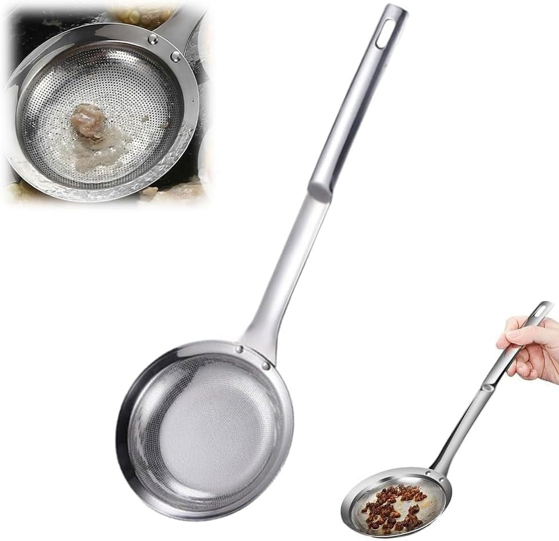 Fine Mesh Stainless Steel Colander, 2025 Upgrade Spoon Extra Fine Mesh ...